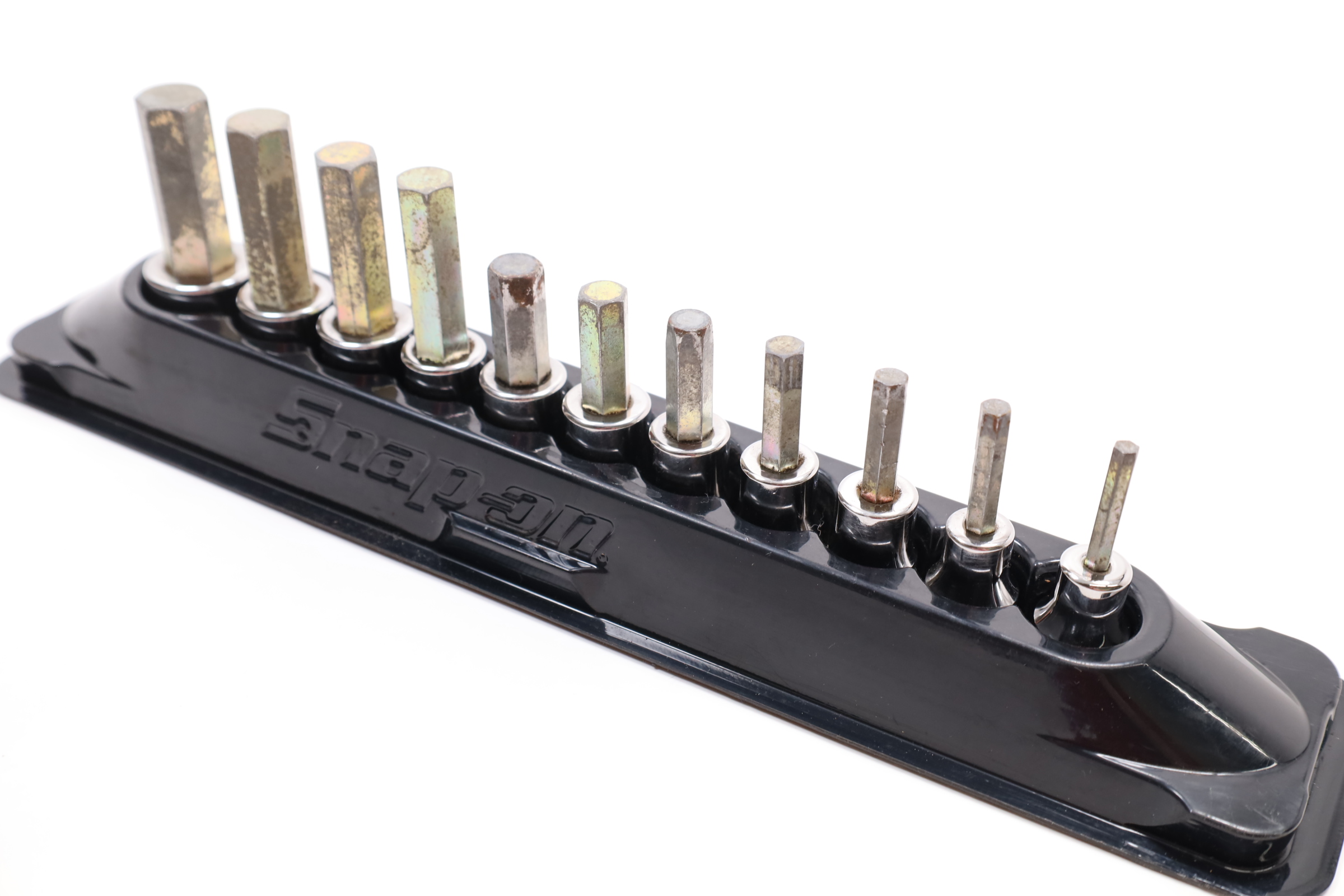 Snap-On Tools 211EFAMY 11-Piece 3/8" Metric Standard Hex Bit Socket Set