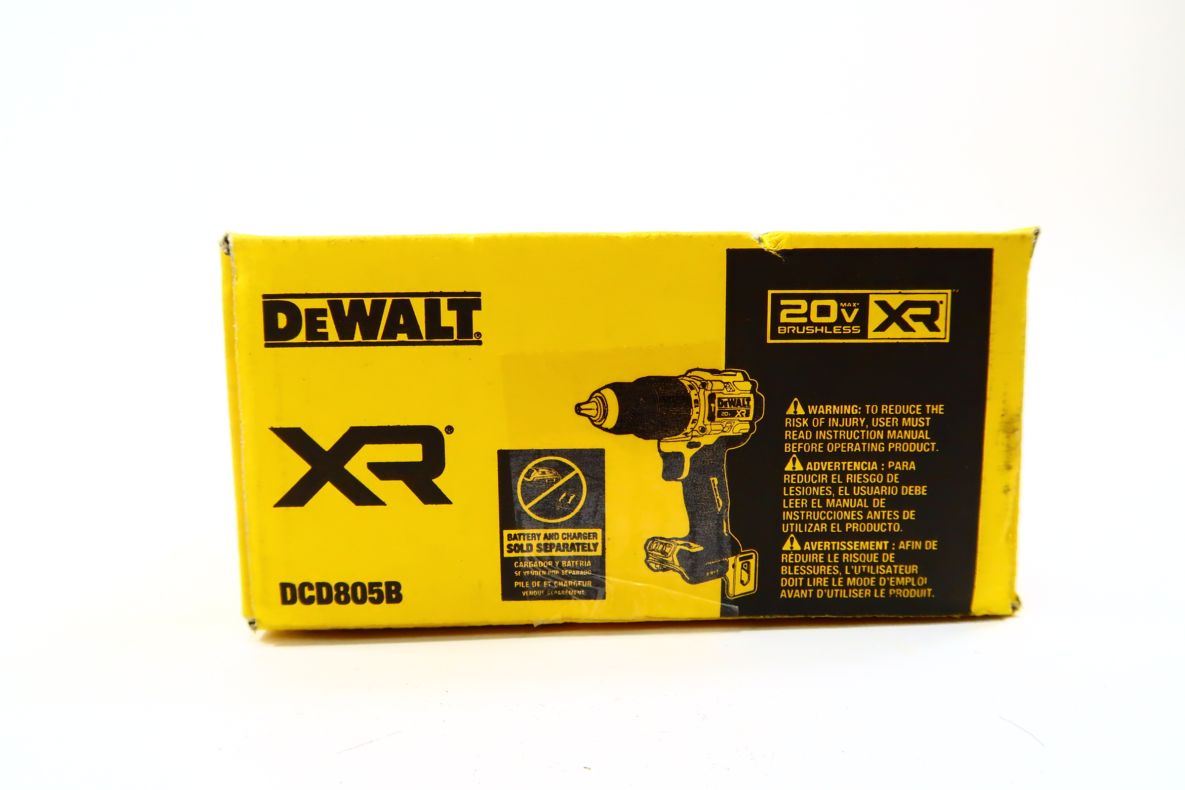 DeWalt DCD805 20-Volt Lithium-Ion Compact Cordless 1/2 in. Hammer Drill