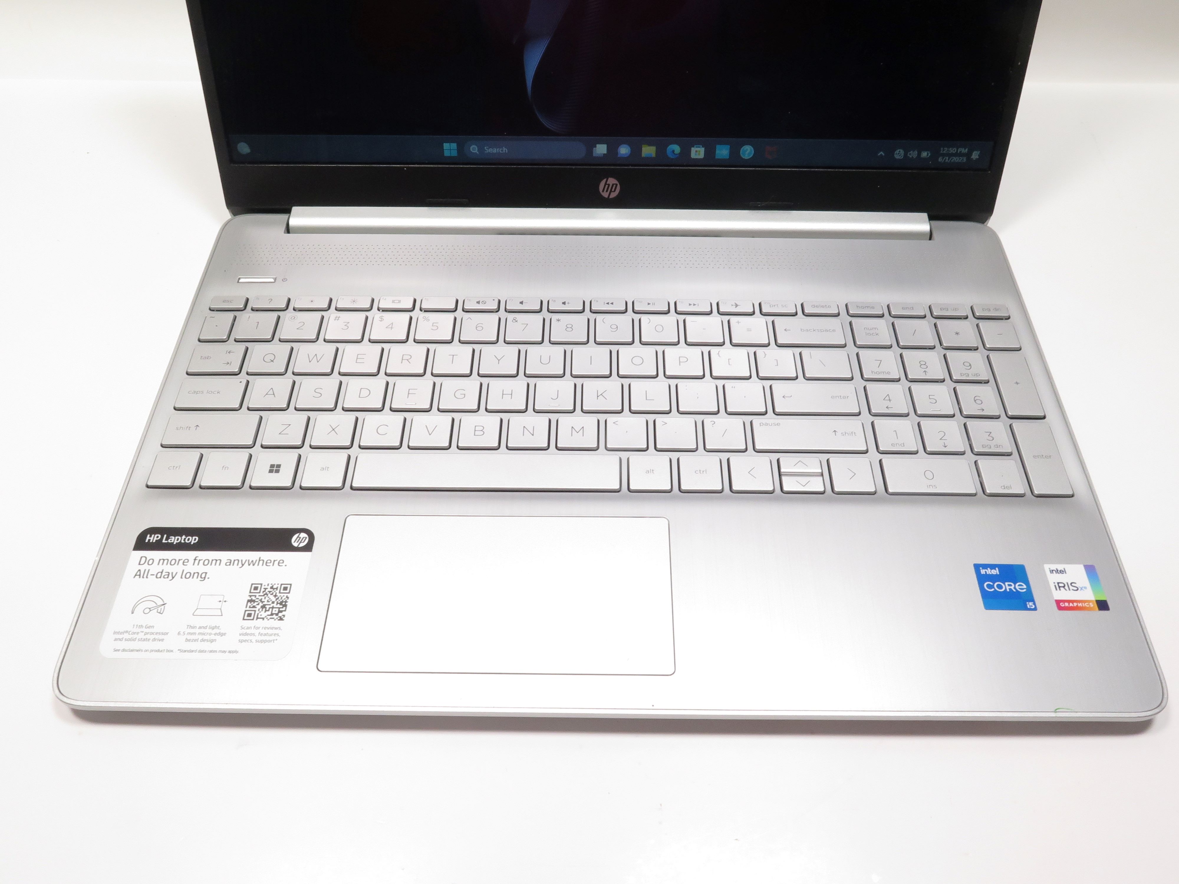 HP 15-DY4013DX Intel i5-1155G7 2.5GHz 12GB RAM 256GB SSD 15.6"