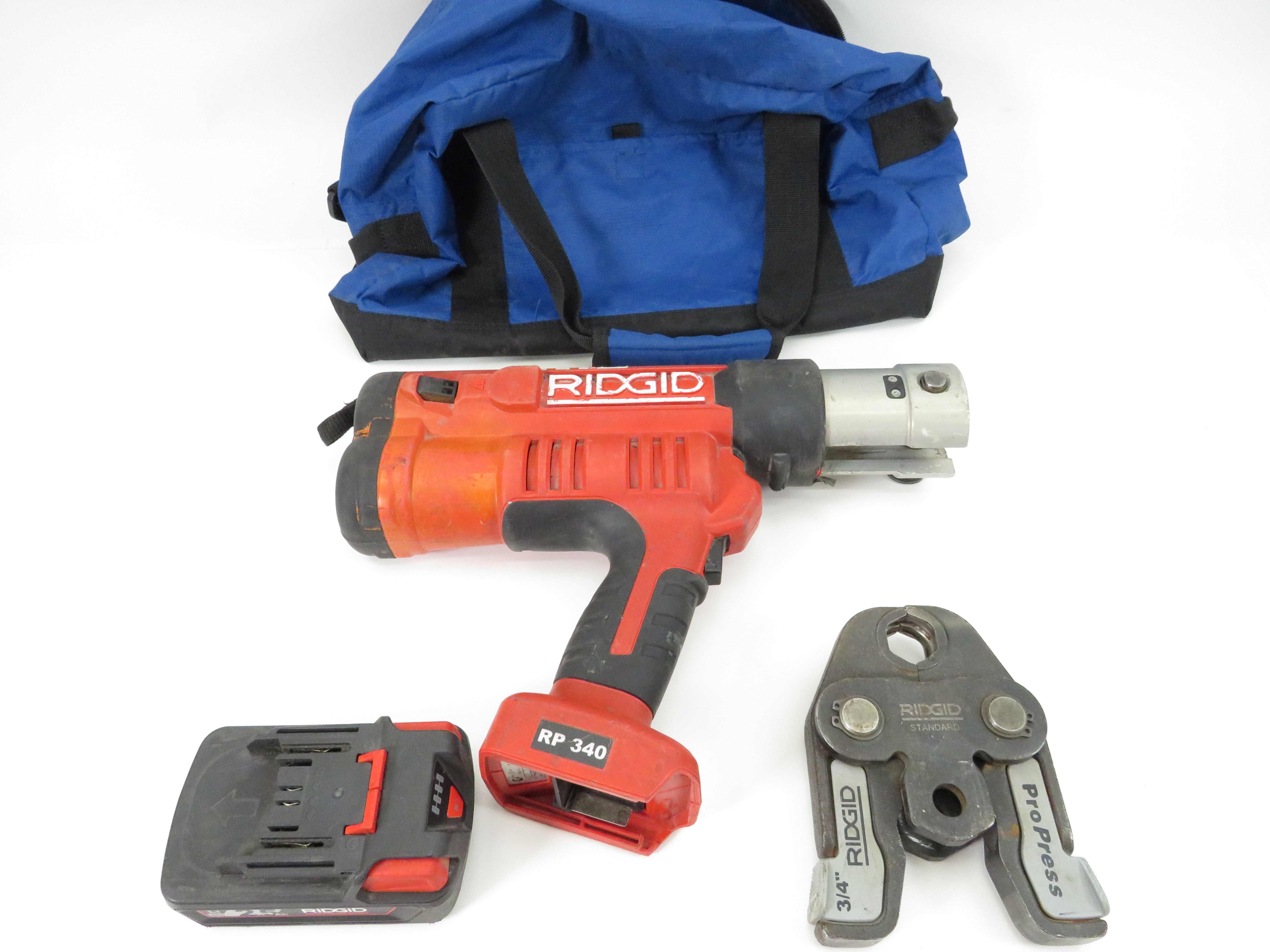 Ridgid RP340-B 18-Volt Cordless Lithium-Ion Pro Press Tool