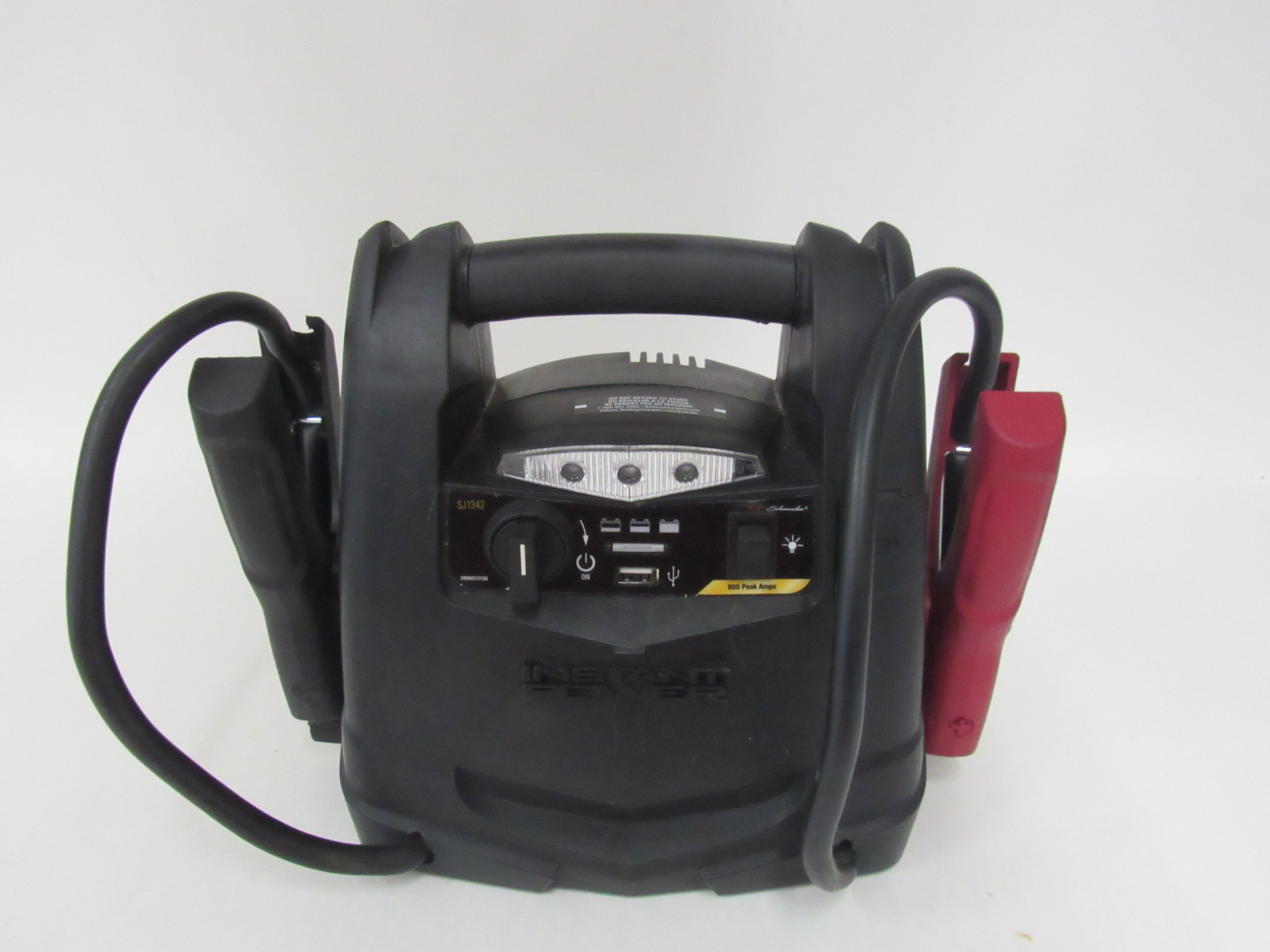 Schumacher Instant Power SJ1342 800 Peak Amps Car Battery Jumper Pack