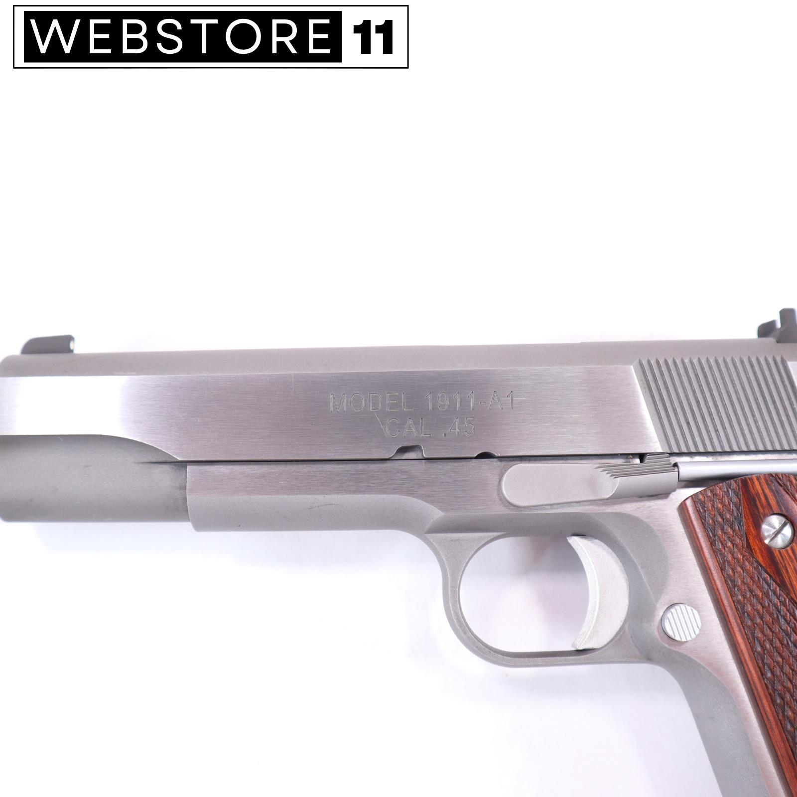 Springfield Armory 1911-A1 Mil Spec SS .45 ACP 5" Semi-Automatic Pistol ...