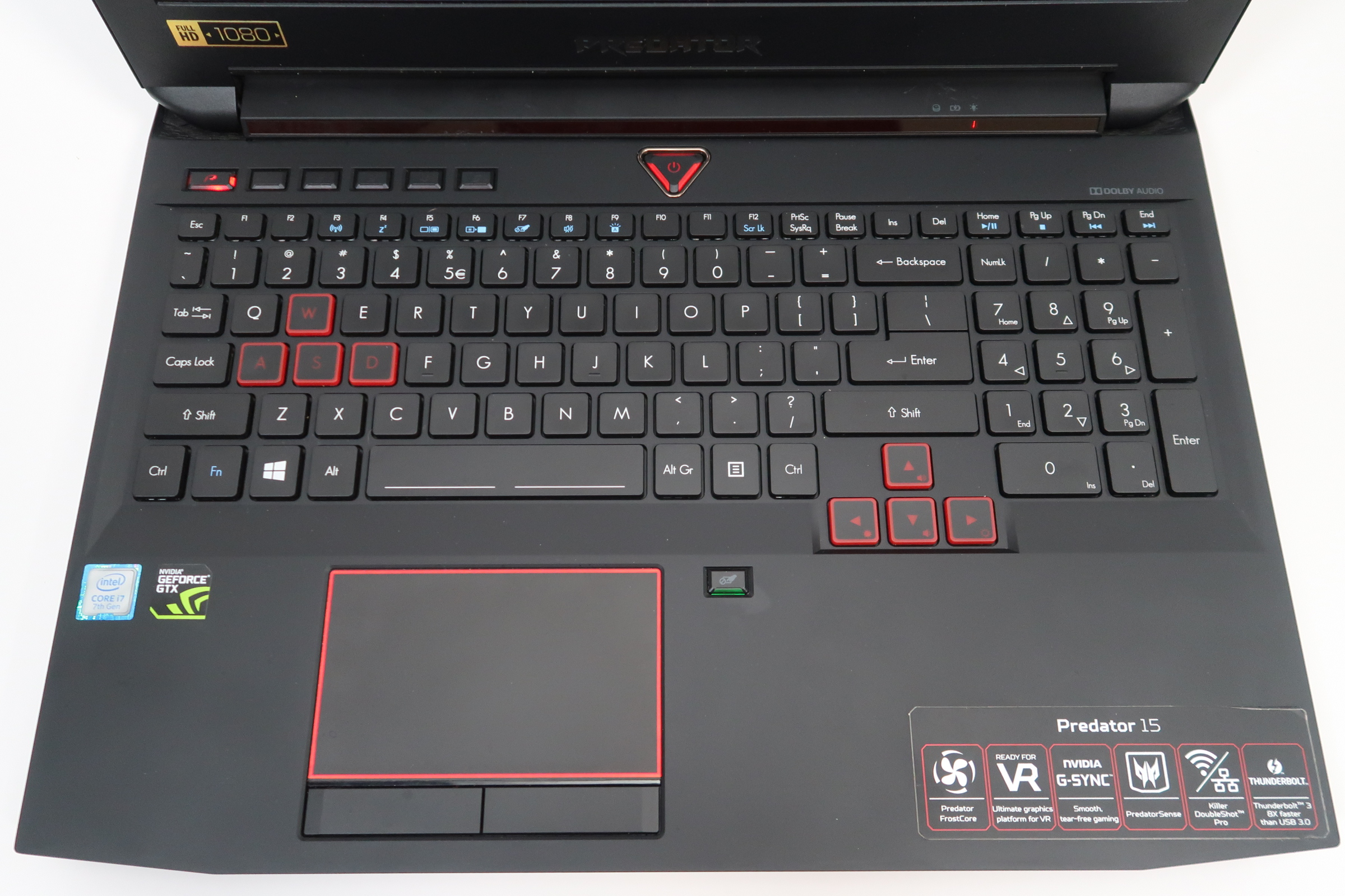 Acer Predator 15 N15P3 i7-7700H@2.8GHz GTX 1070 16GB RAM 256GB SSD+1TB ...