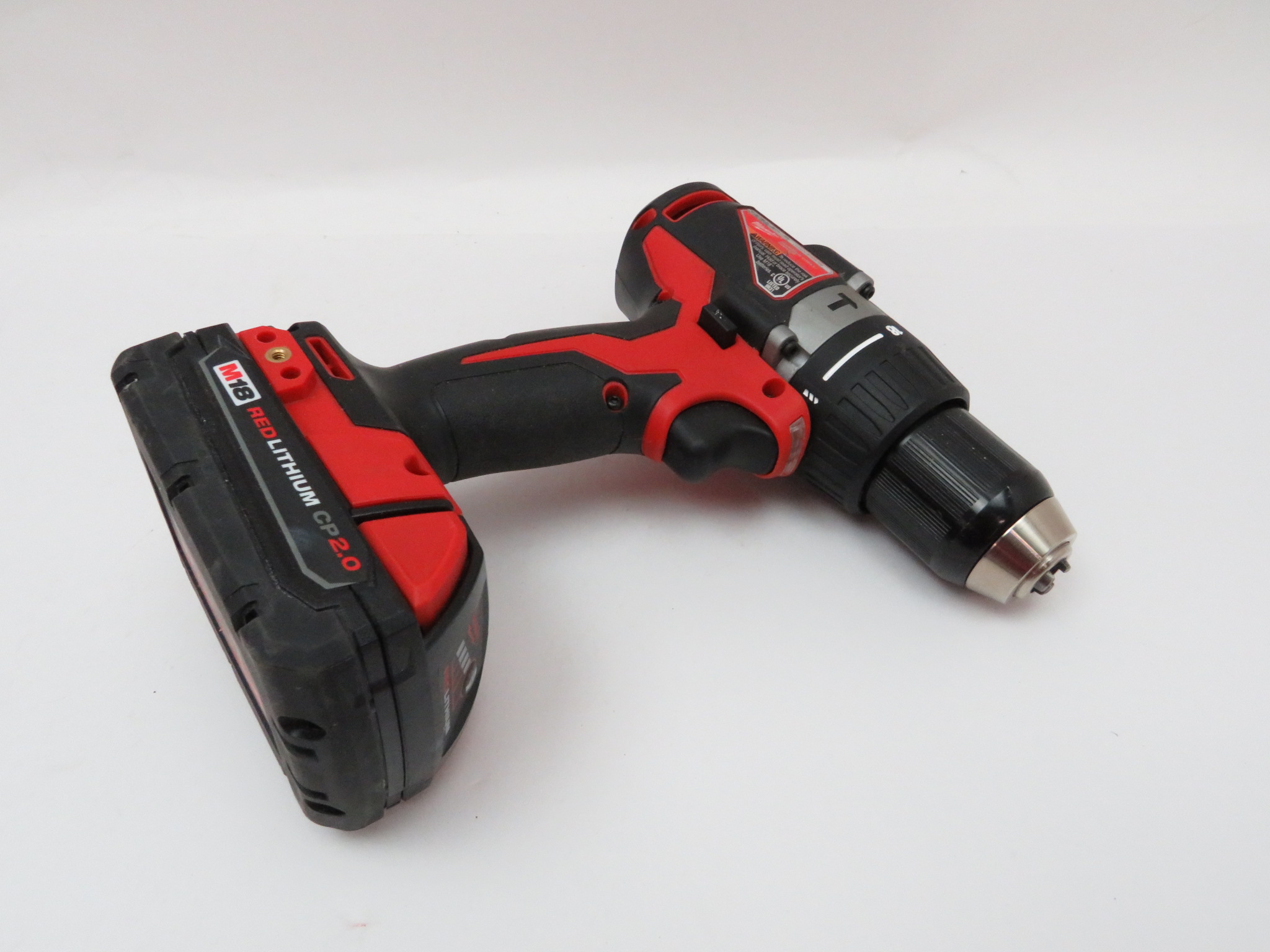 Milwaukee 2902-20 M18 FUEL 18V Li-Ion Cordless 1/2" Compact Hammer Drill