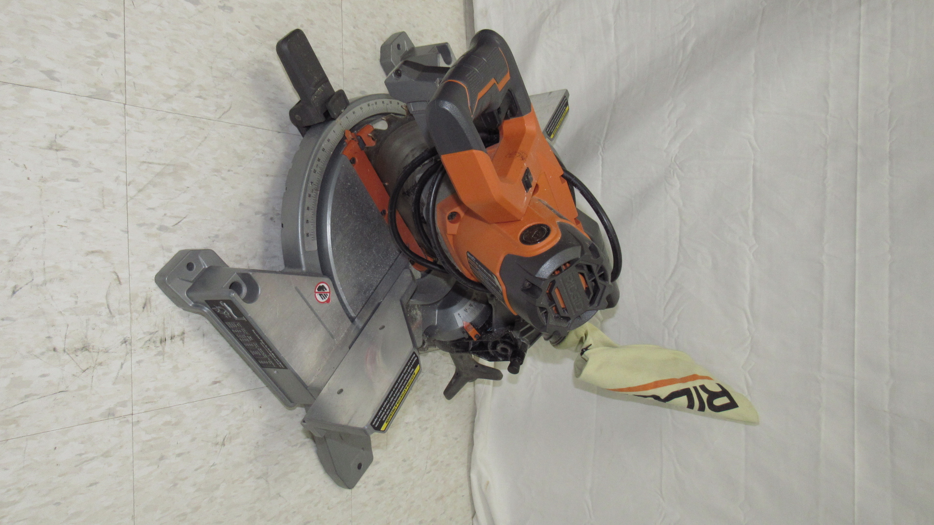 Ridgid 15 Amp 10" Dual Miter Saw R4113 / LED Cut Line Indicator In ...
