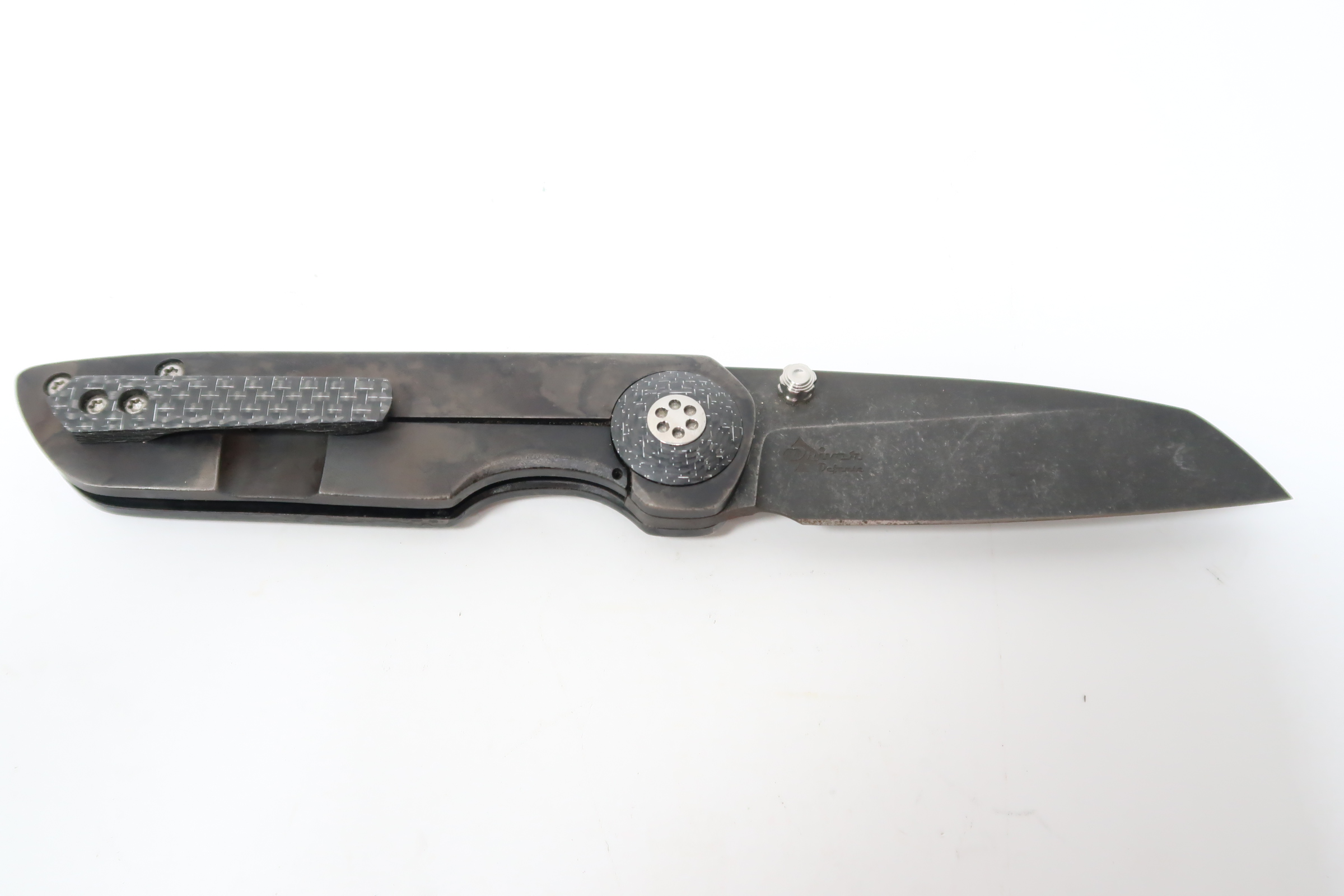 Driver Defense Knives Nemesis Prototype Folding Knife