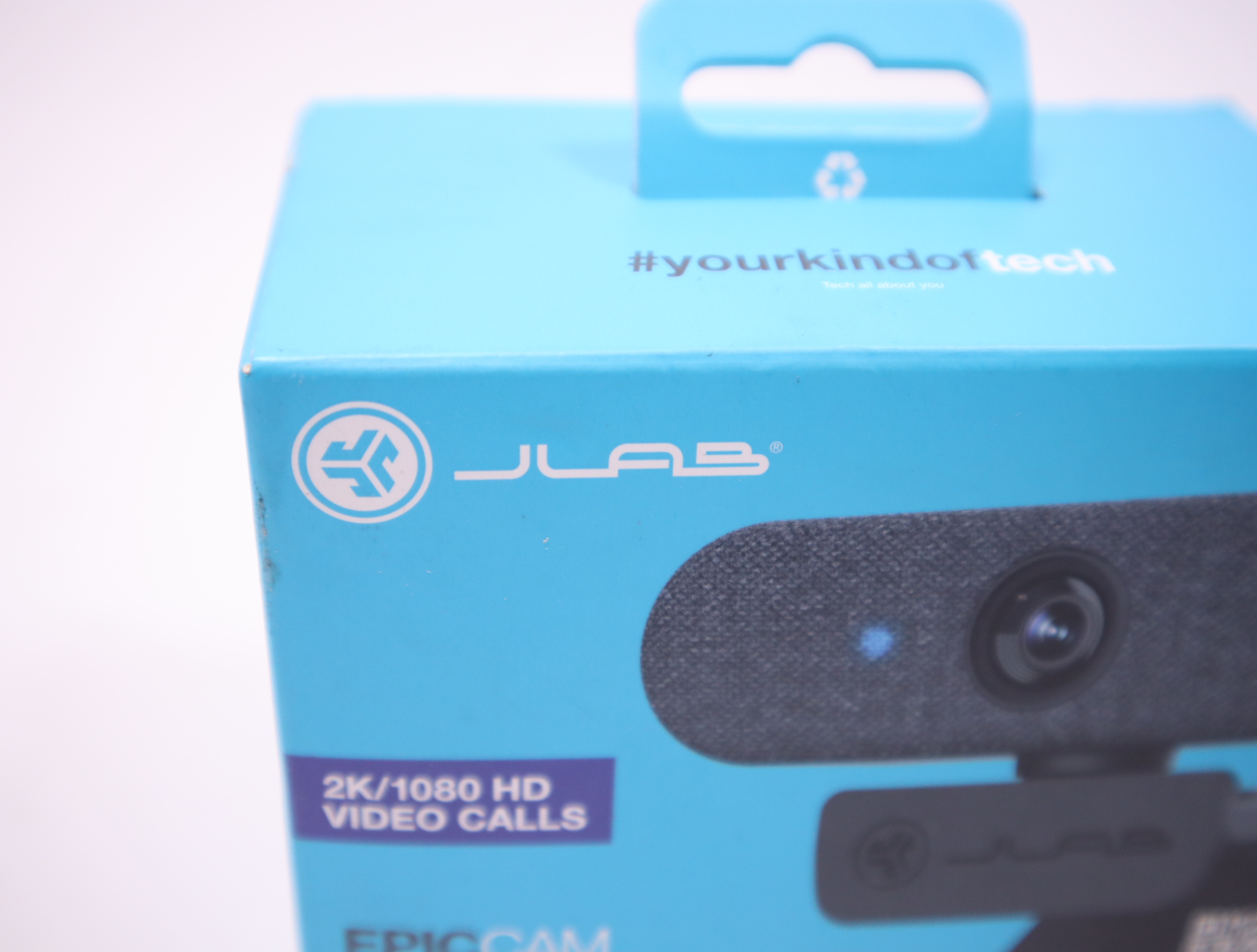 JLab Epic Cam USB HD Webcam Black Full 2k/30 FPS 5 Megapixels