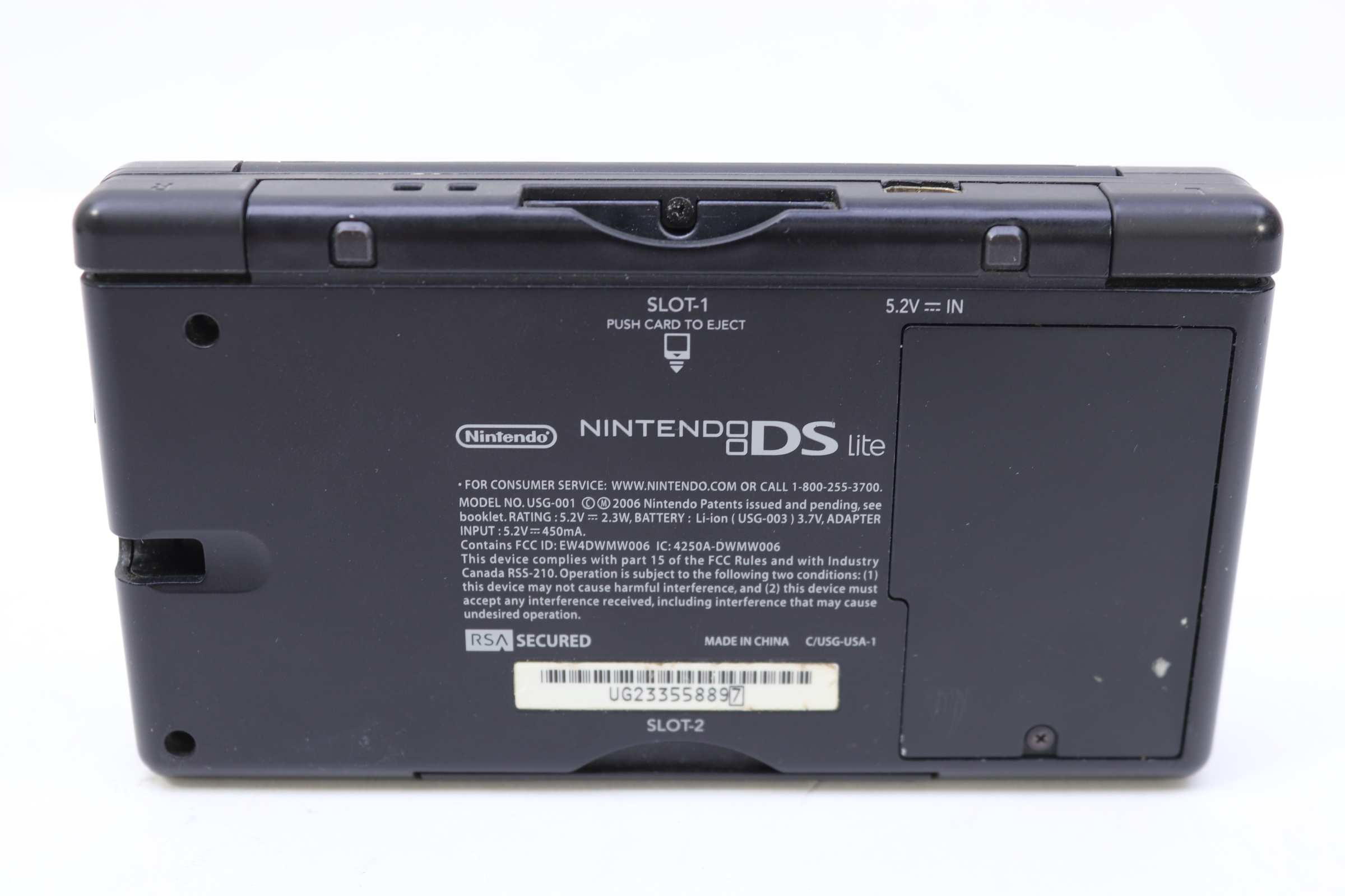 Nintendo DS Lite USG-001 Dual-Screen Touchscreen Video Game Console - 0717