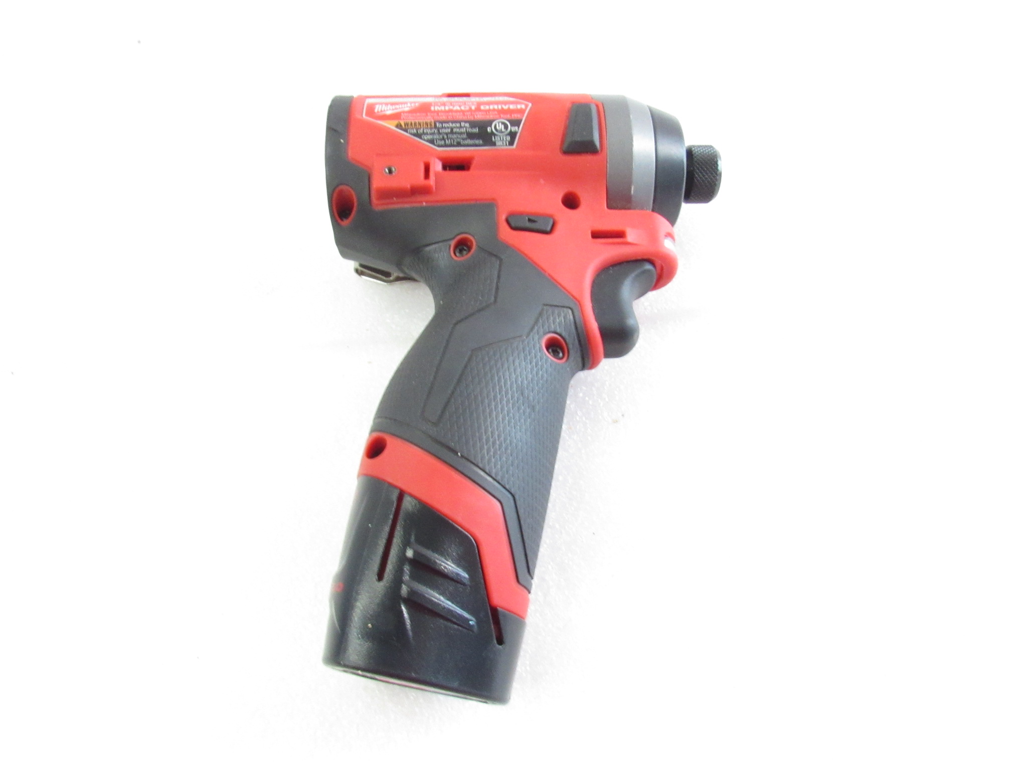 Milwaukee 2553-20 12V Lithium-Ion Brushless 1/4" Hex Impact Driver ...