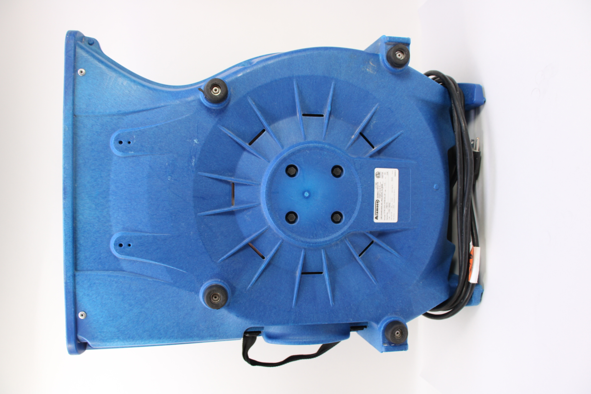 Aramsco Syclone CFM1000-ARM-BLUE 115V Low Profile 1.9 Amp Air Mover - 3608