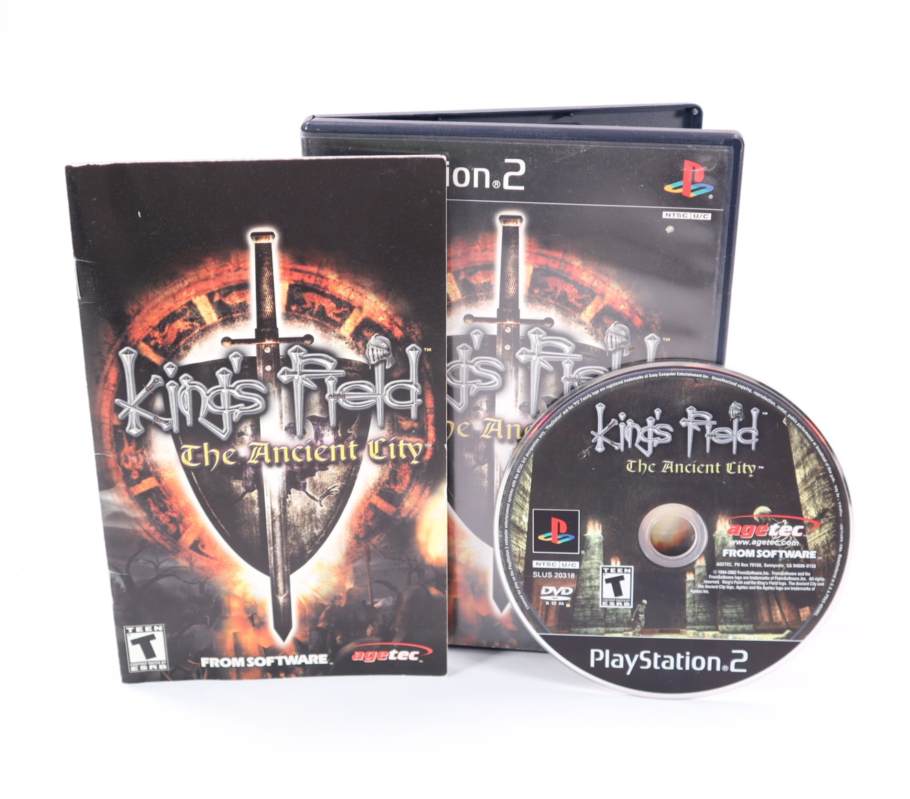 King's Field Ancient City Video Game for the Sony PlayStation 2