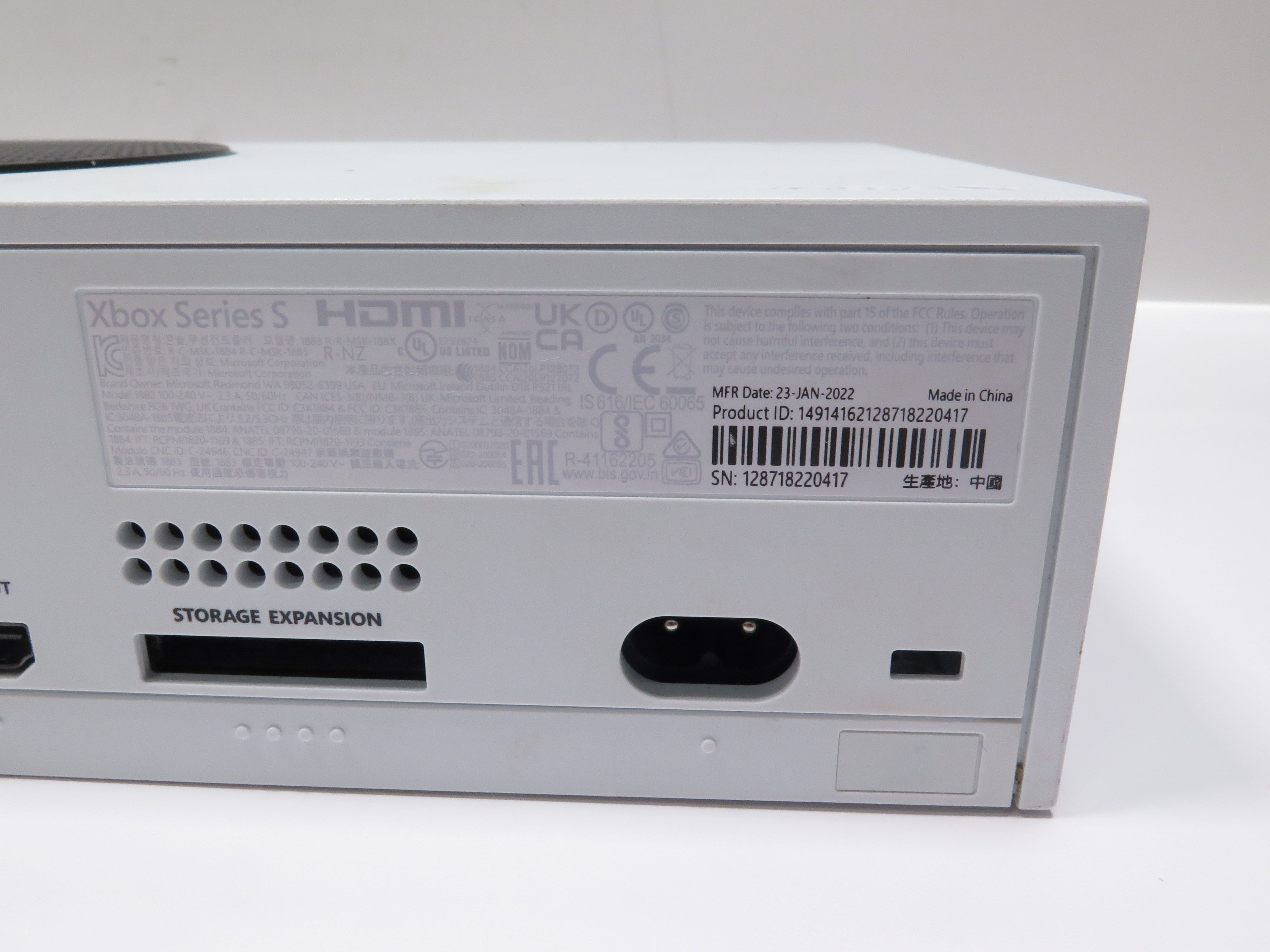 Microsoft 1883 Xbox Series S 512GB All Digital Video Game Console 6117