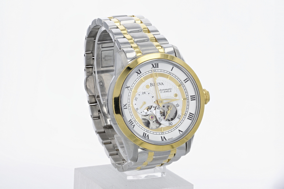 Bulova Silver Dial Chronograph Automatic 42mm Stainless Steel Men's ...