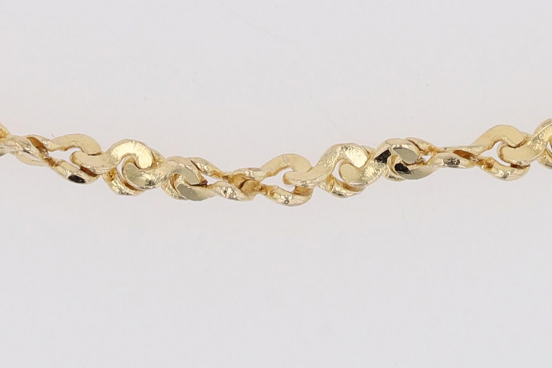 Speidel 1.8mm Nugget Link Chain 15.25" Necklace 14k Yellow Gold 3.21 Grams