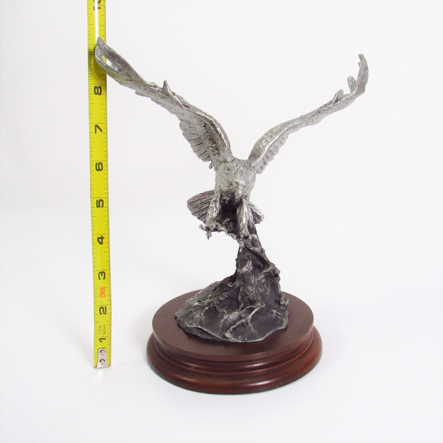 Chilmark 1988 Majesty Fine Pewter USA Eagle Sculpture Figure - 76/3500