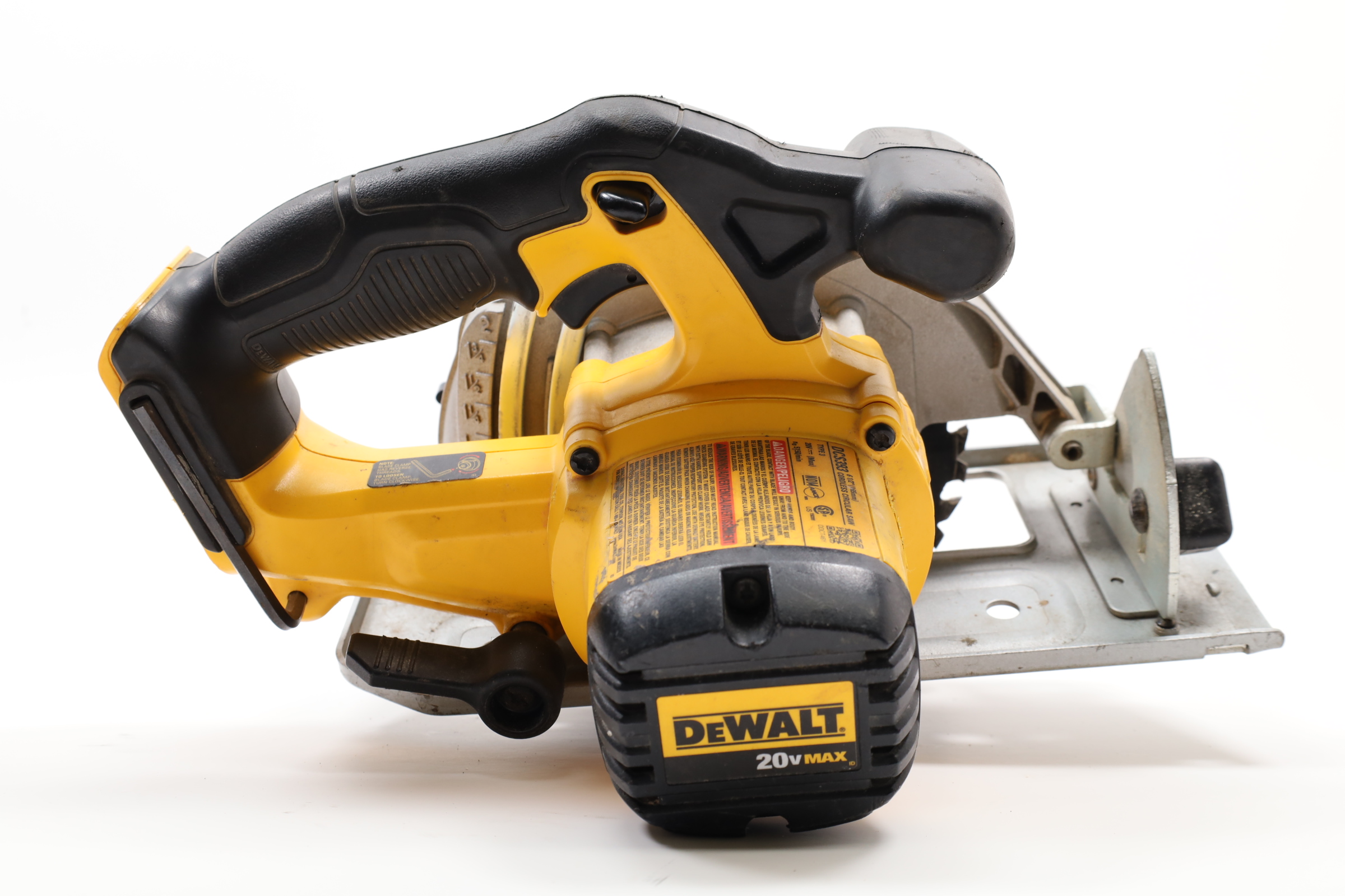 DeWalt DCS393 20V MAX Lithium-Ion 6-1/2" Cordless Circular Saw
