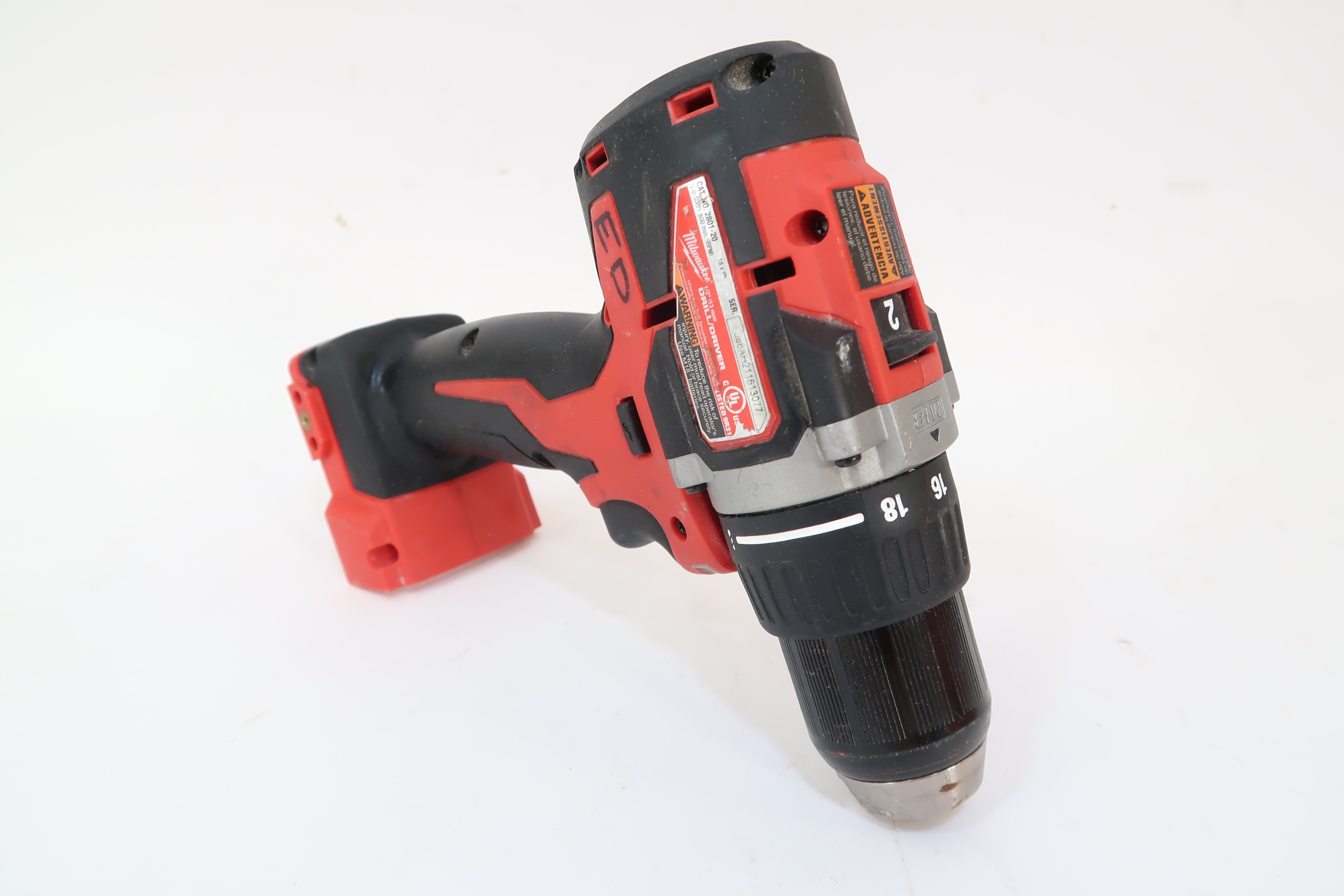 Milwaukee 2801-20 M18 Compact Brushless 1/2" Drill Driver