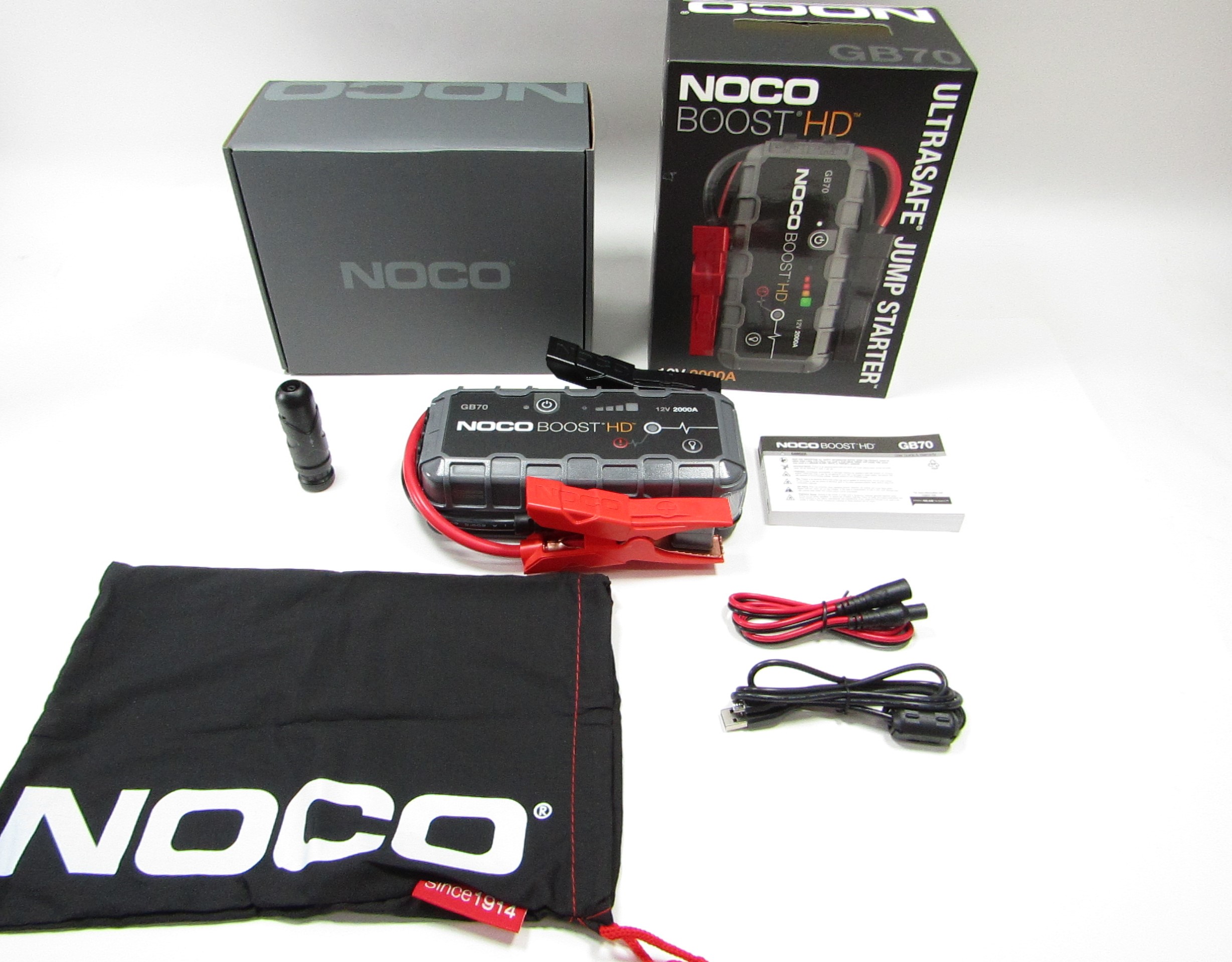 NOCO Boost HD GB70 2000-Amp 12-Volt UltraSafe Lithium Jump Starter 4990