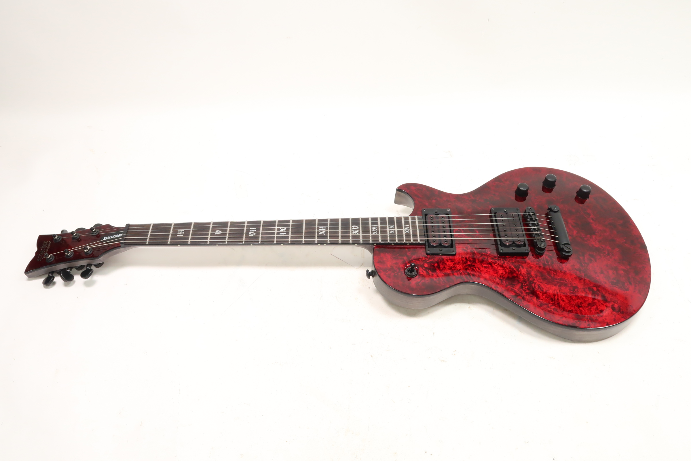 Schecter Solo-II Apocalypse Red Reign 6-String RH Electric Guitar