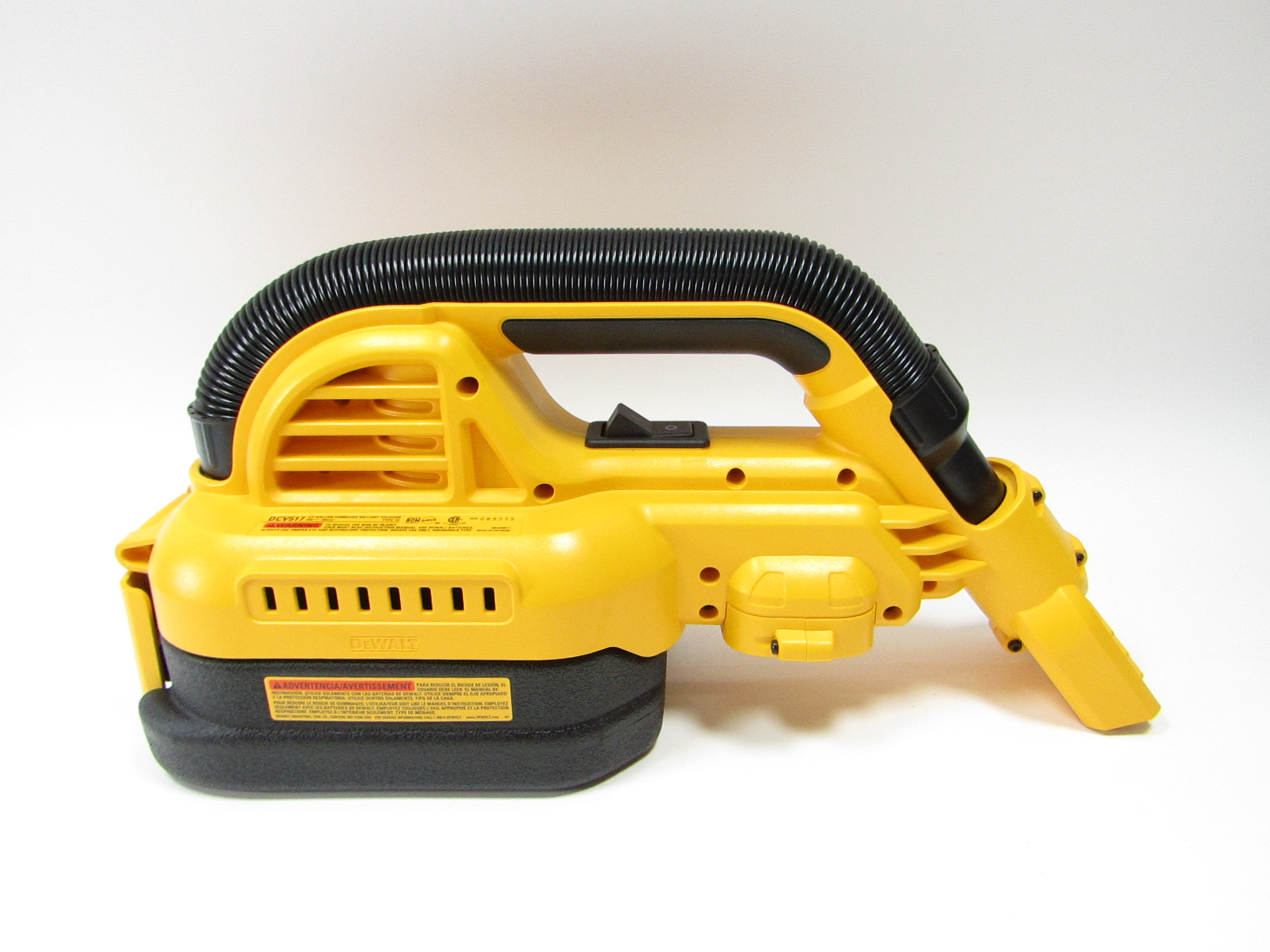 DeWALT DCV517 20V MAX 1/2 Gallon Wet/Dry Vacuum Cleaner 7050