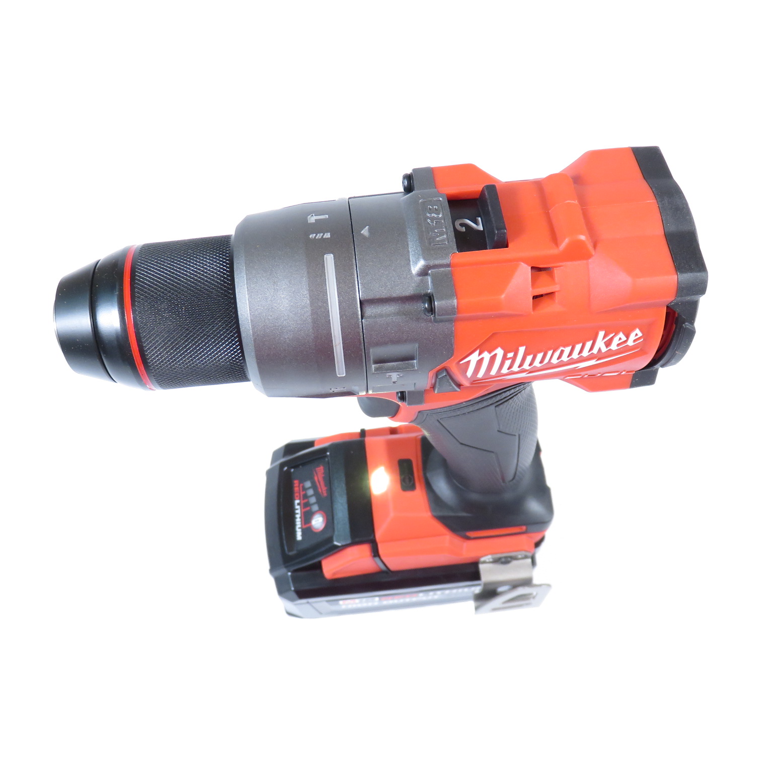 Milwaukee 2904-20 M18 FUEL Li-Ion Brushless Cordless 1/2" Hammer Drill ...