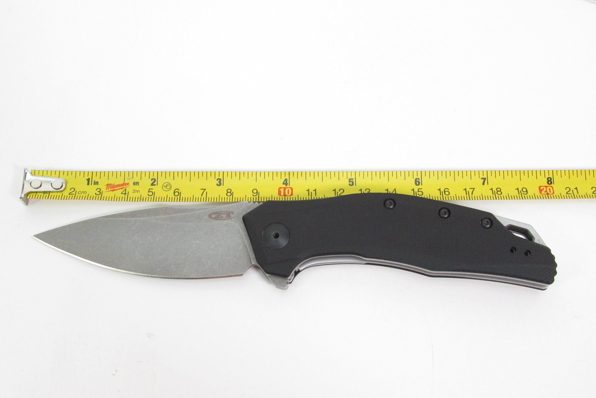 Zero Tolerance 0357 G10 CPM-20CV SW Assisted Open Folding Knife - Black ...