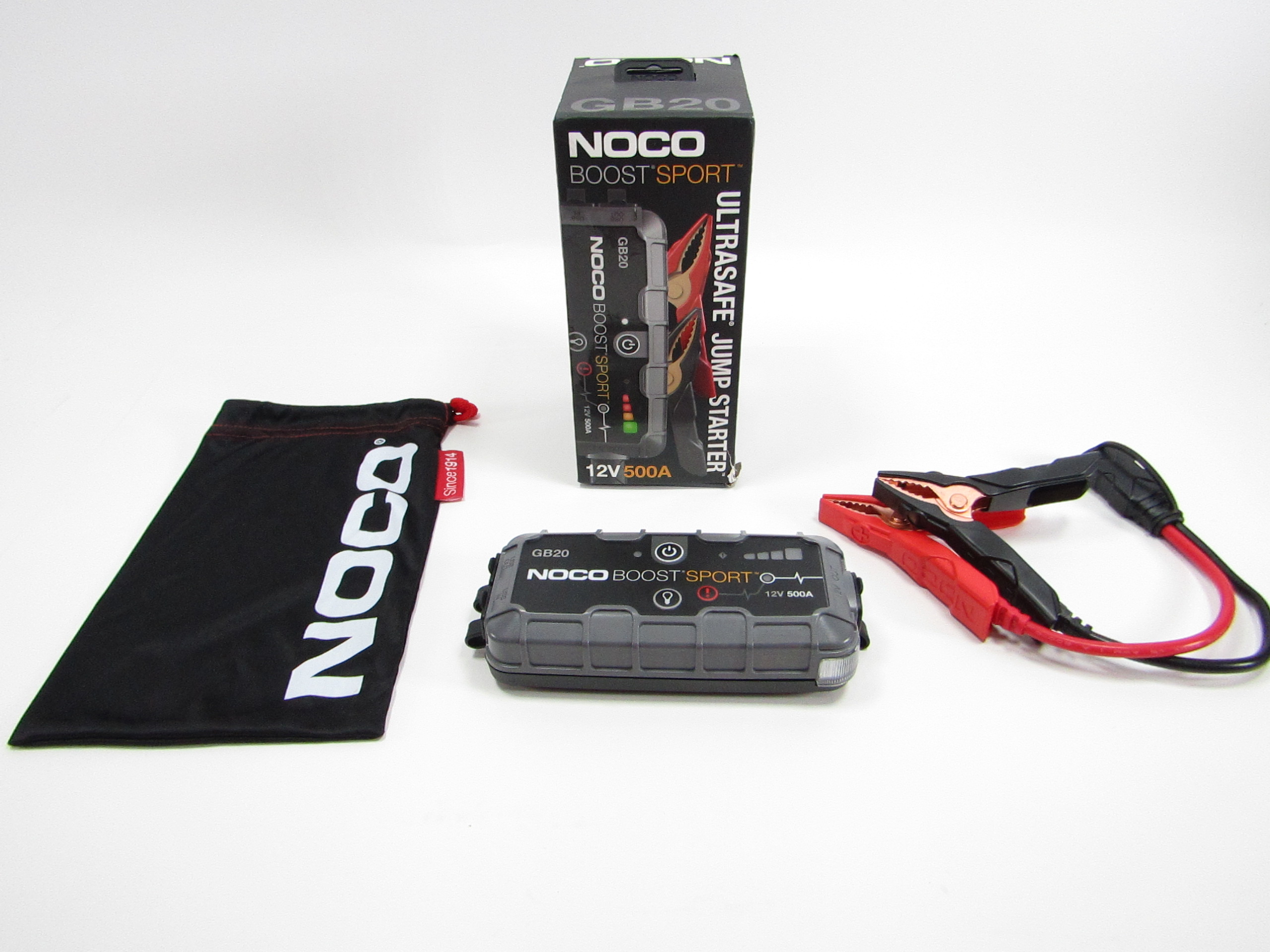 NOCO Boost Sport GB20 500 Amp 12-Volt UltraSafe Lithium Jump Starter 4828