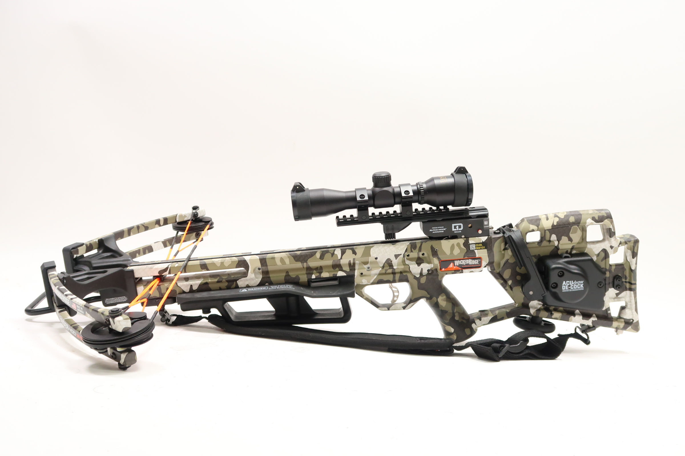 Wicked Ridge Raider 400 ACUdraw De-Cock Pro-View Scope Compound Crossbow