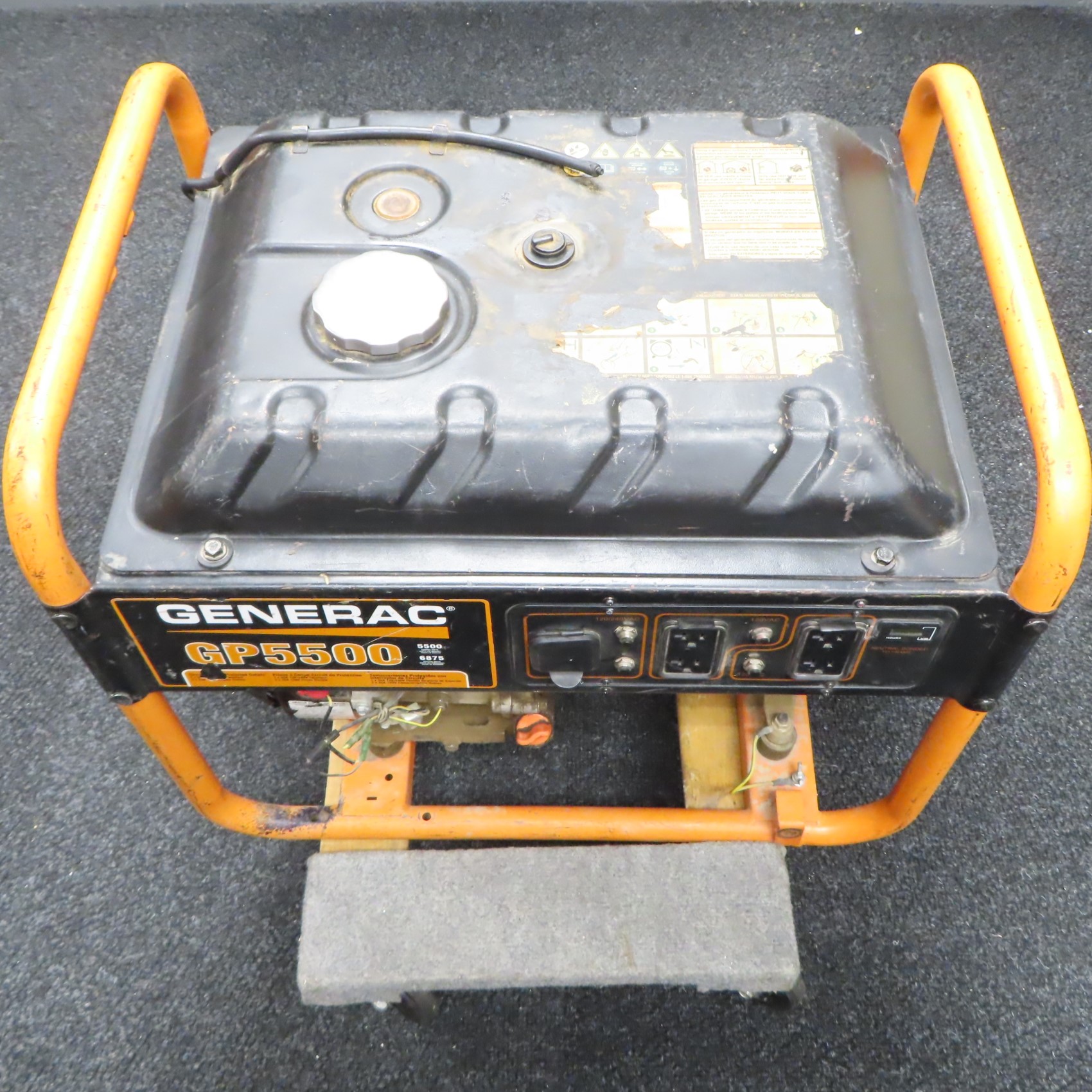 Generac 0059396 GP5500 Portable Gas-Powered Generator (Local Pick-Up Only)