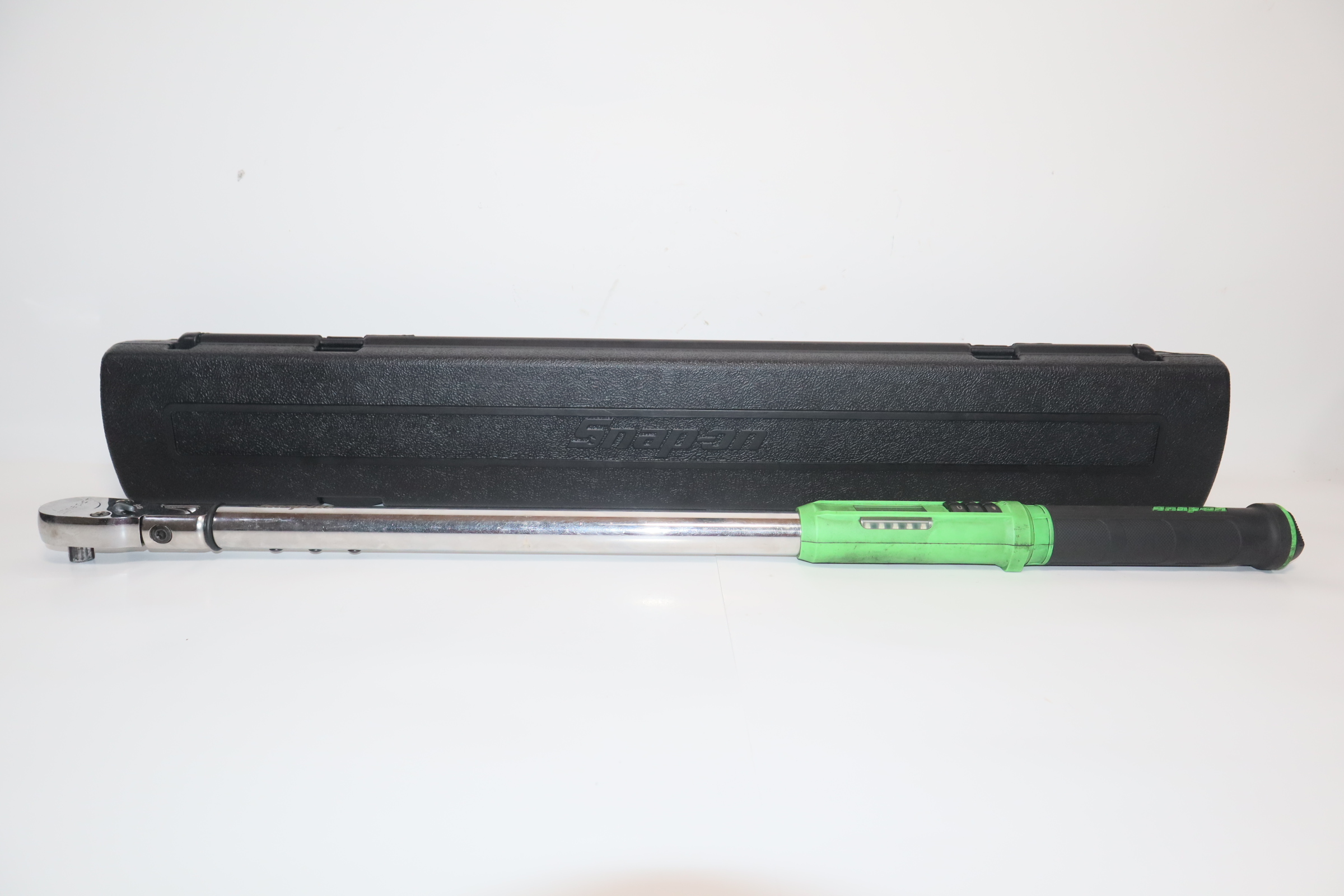 Snap-on Tools ATECH3F300B 1/2" Dr 15–300 ft-lb Flex-Head TechAngle ...