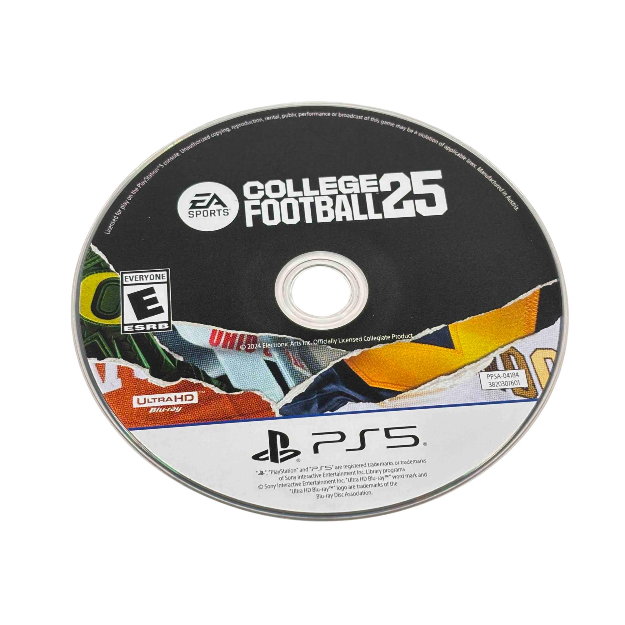 EA Sports College Football 25 Video Game for the Sony PlayStation 5