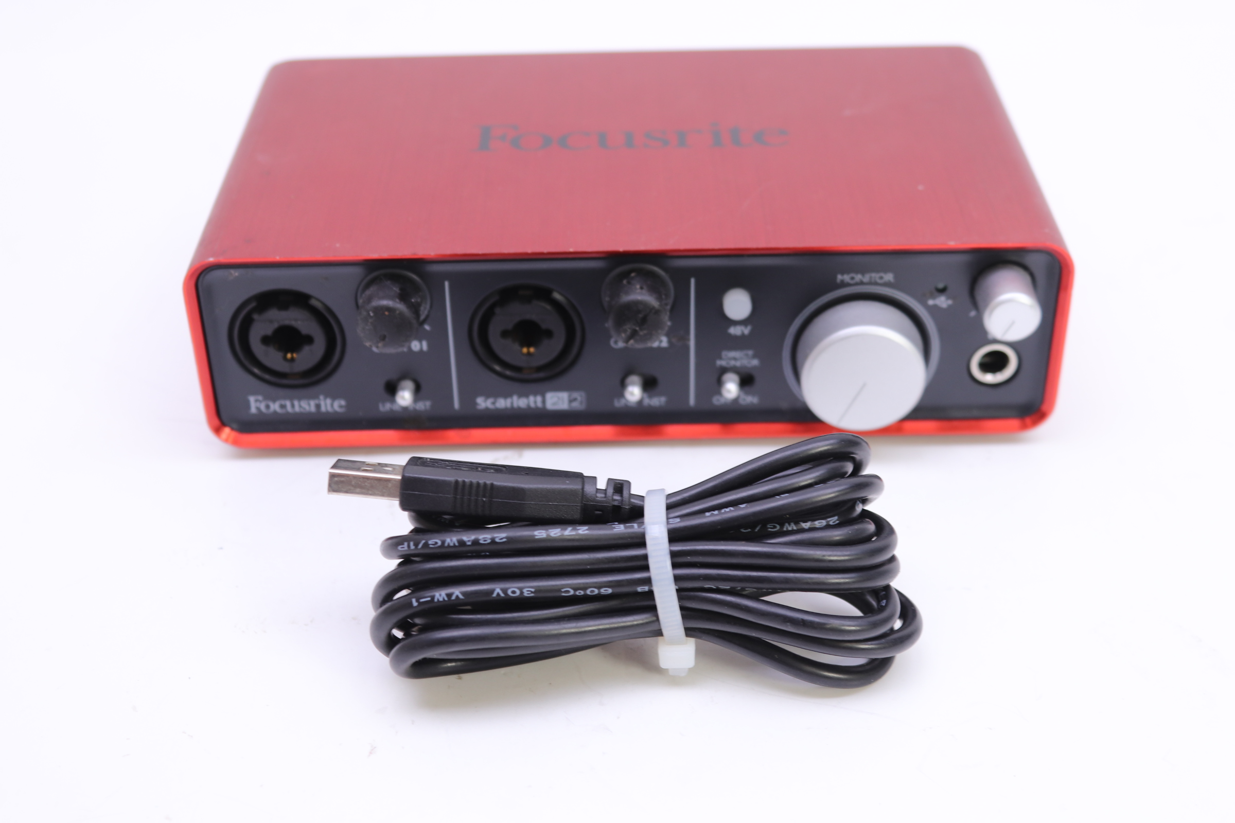Focusrite MOSC0003 Scarlette 2i2 1st Generation USB Recording Audio ...