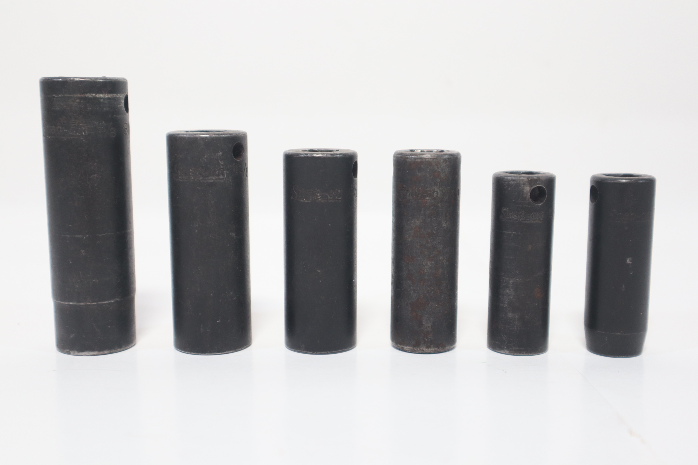 Snap-on Tools USA 6PC 3/8" & 1/2" Dr 6-Pt SAE Flank Drive Deep Impact ...