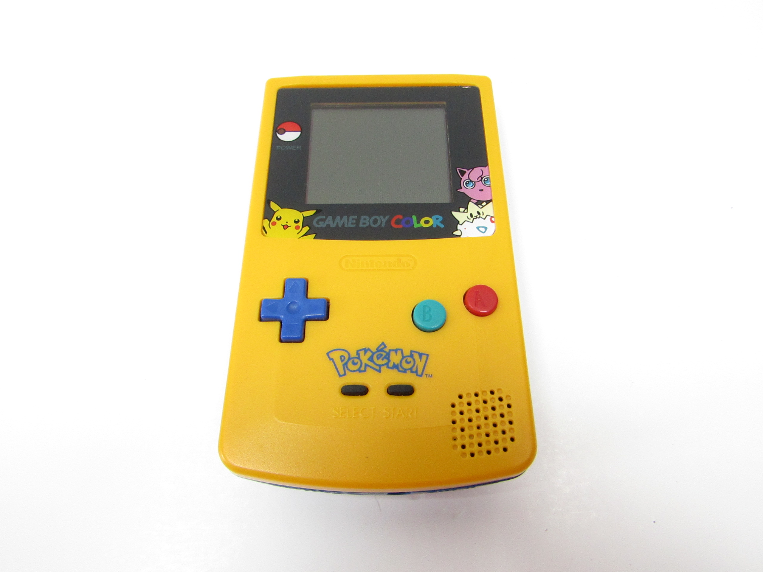 Nintendo Game Boy Color Pokémon Edition CGB-001 2.6" Handheld Game Console