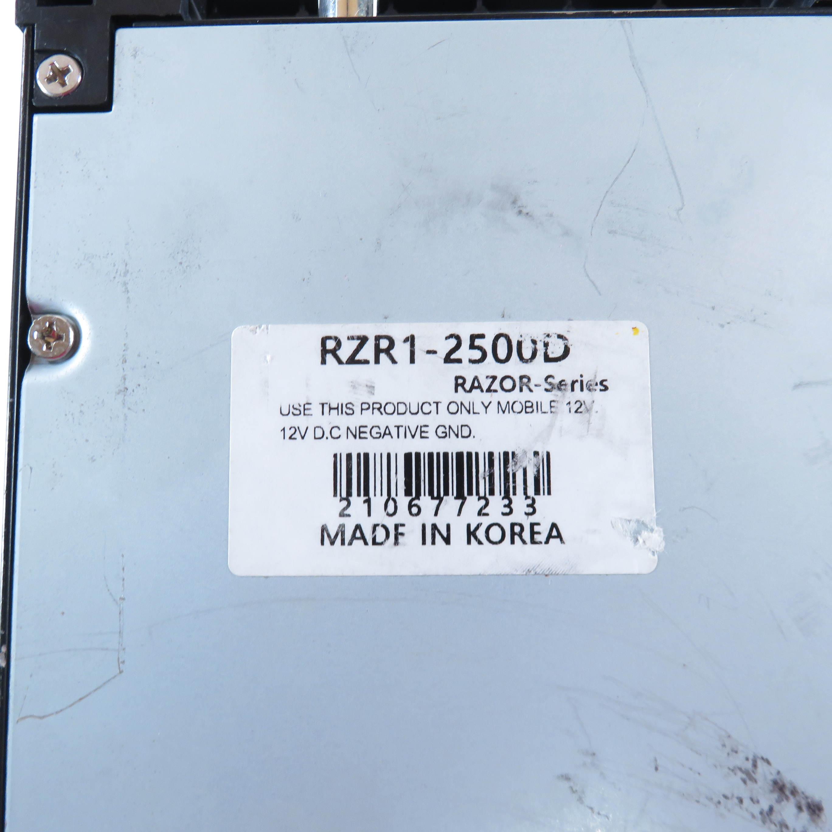 Power Acoustik RAZOR RZR1-2500D Monoblock 2-Ohm Stable 1-Ch. Car Audio ...