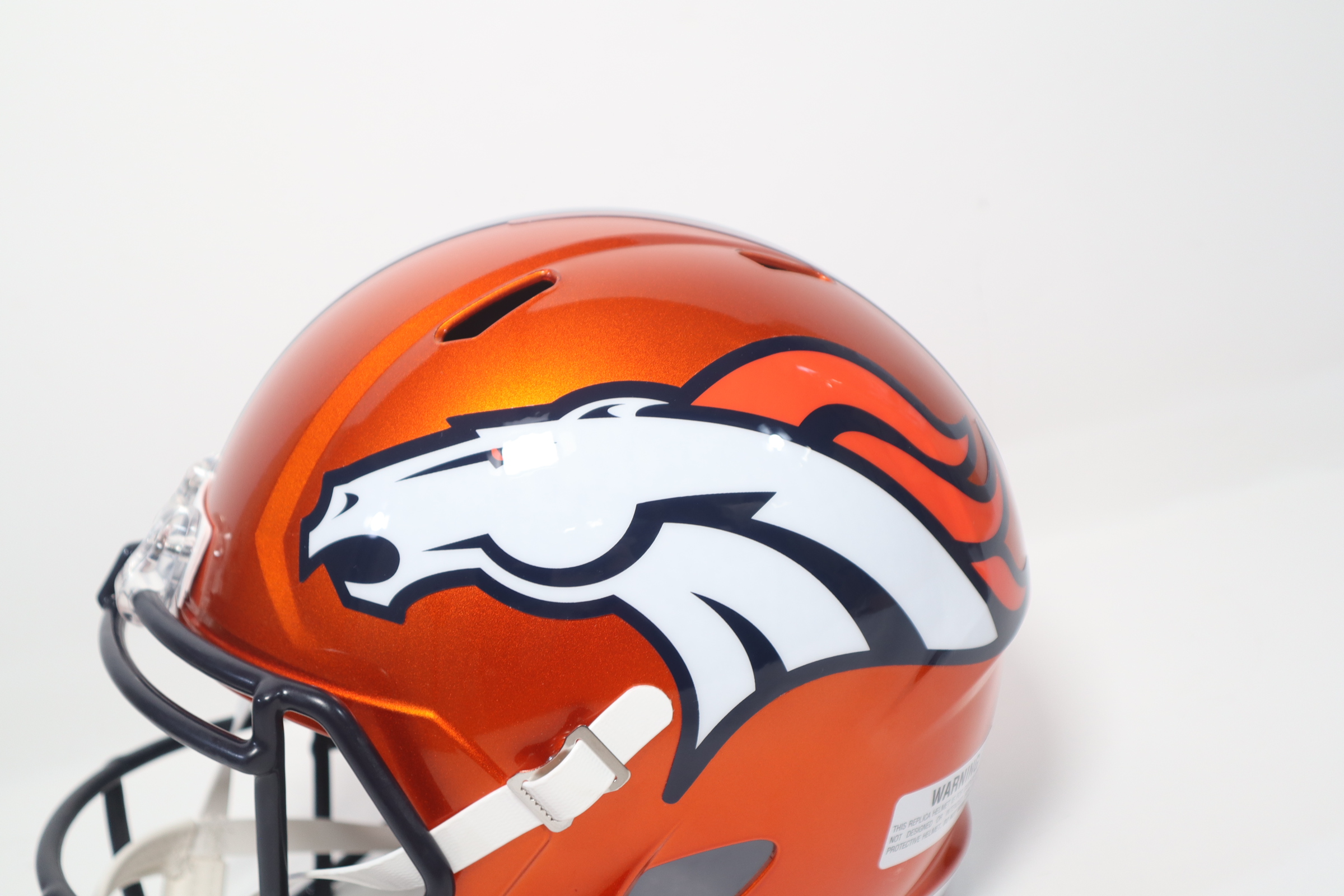 RIDDELL 25-301 Denver Broncos Flash Replica Helmet / Steve Atwater ...