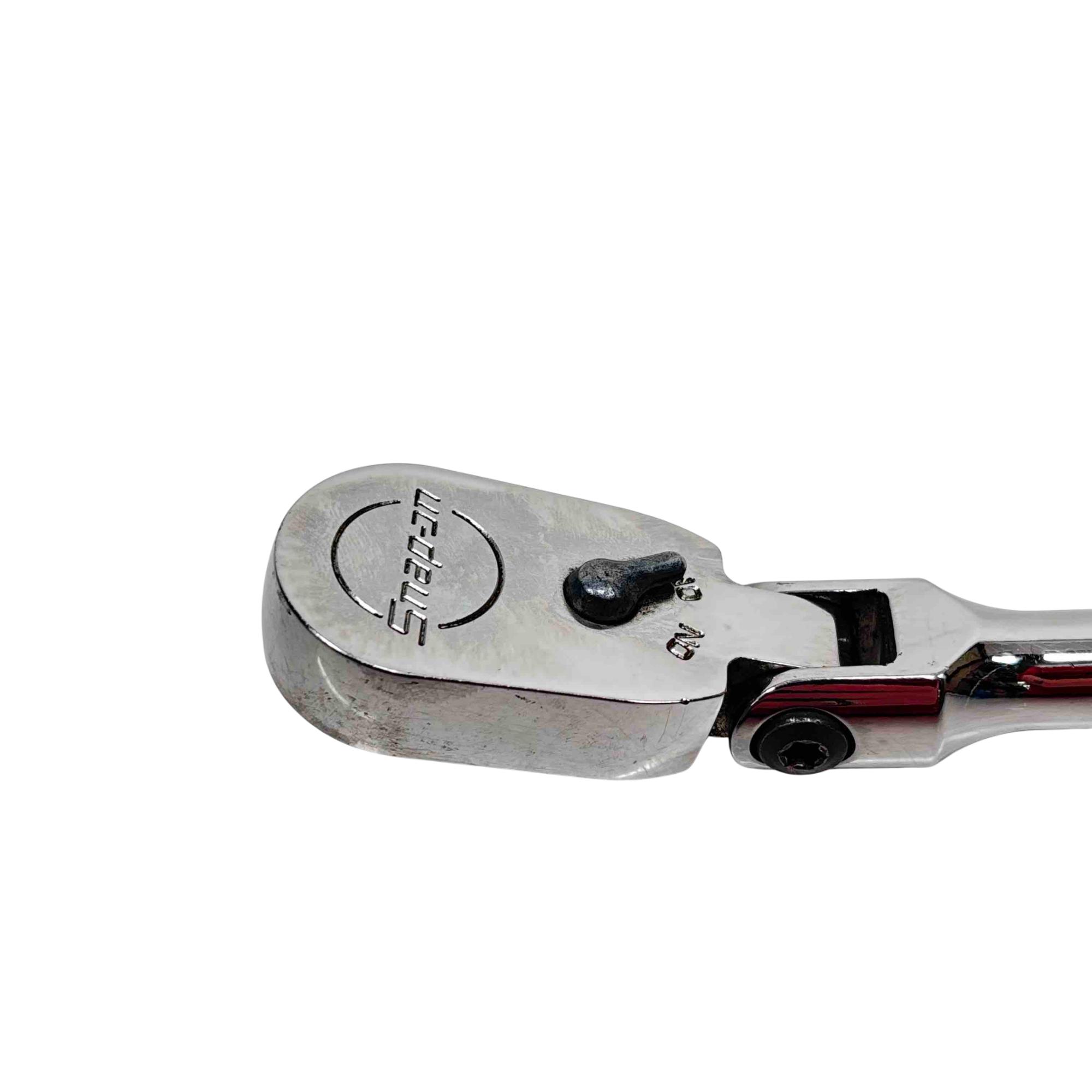 Snap-on 3/8" Dual 80 Soft Grip Long Handle Flex-Head Ratchet - FHLF80