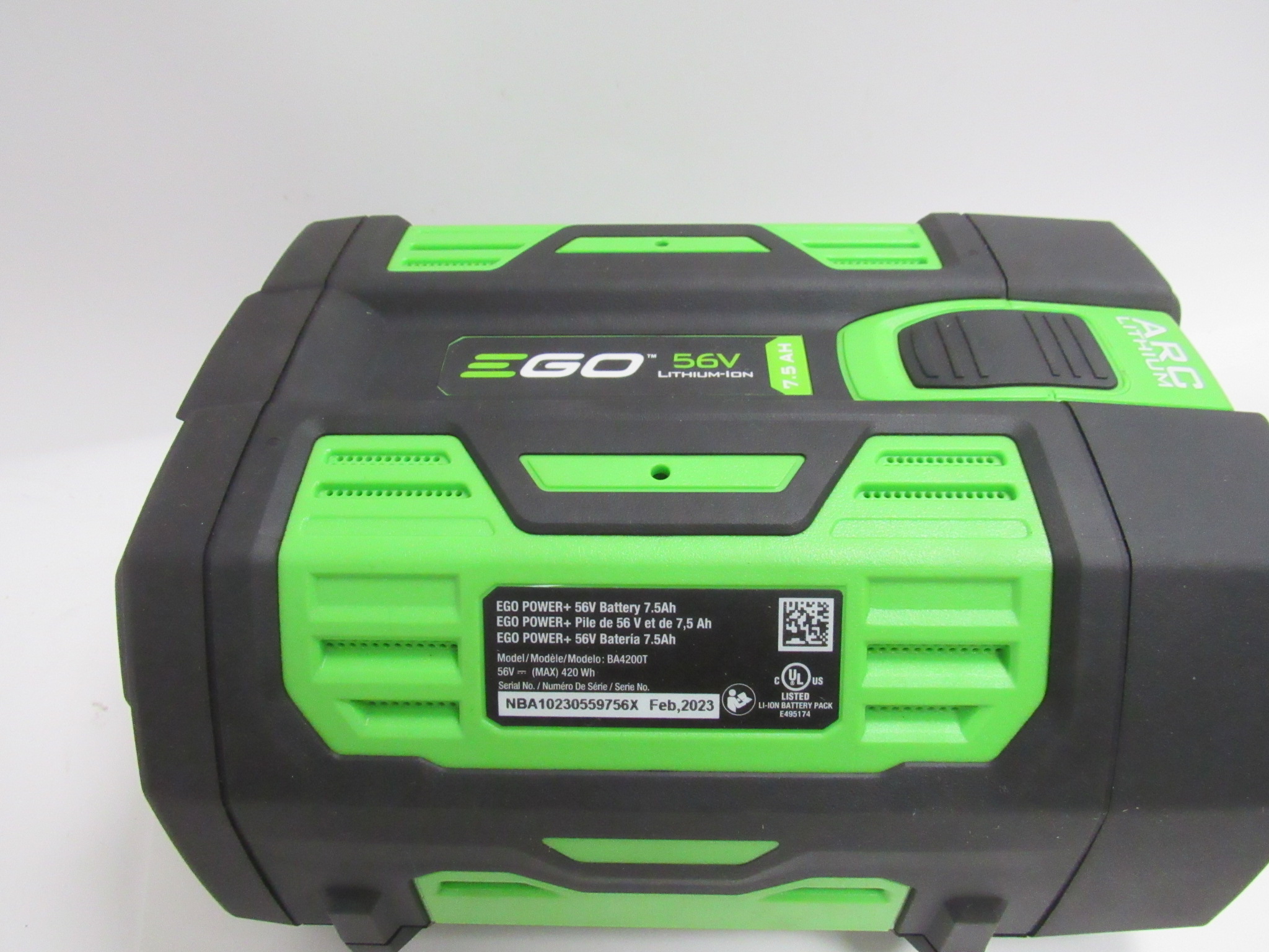 Ego LM2130SP 21" Self-Propelled Electric Lawn Mower 7.5 AH Battery ...