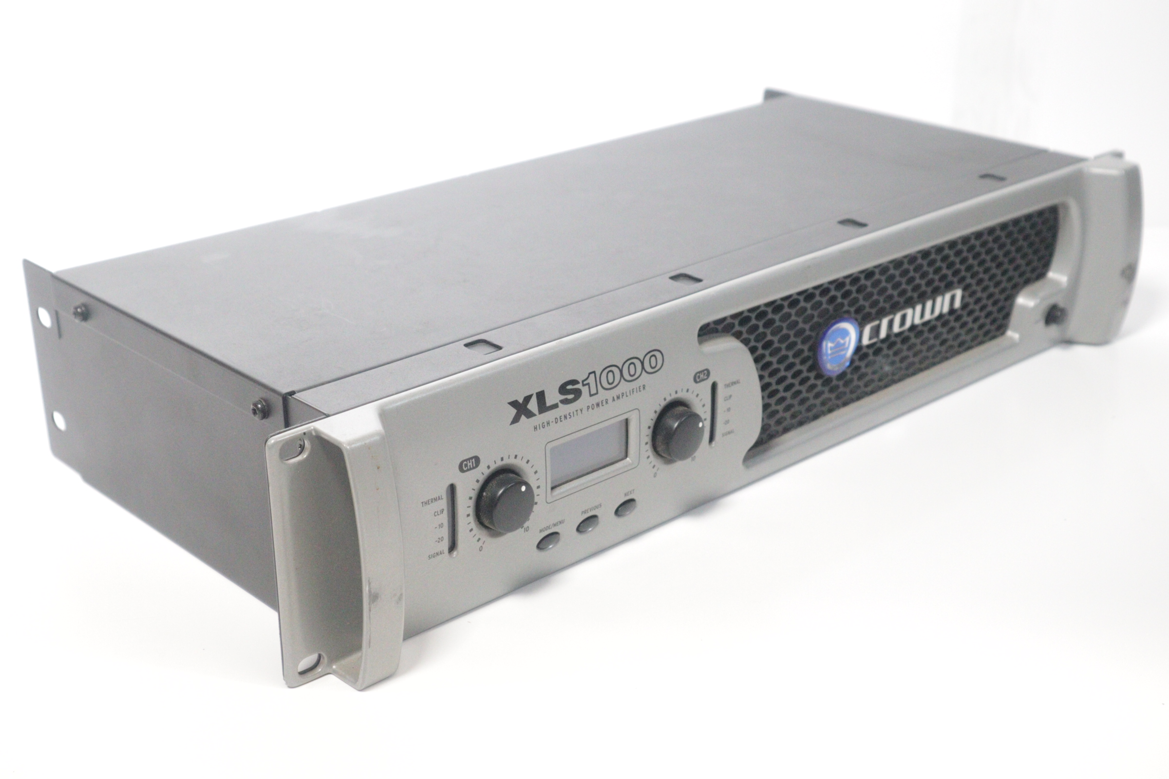 Crown XLS1000 High-Density 2-Channel 350-Watt @ 4 Ohms Power Amplifier 7103