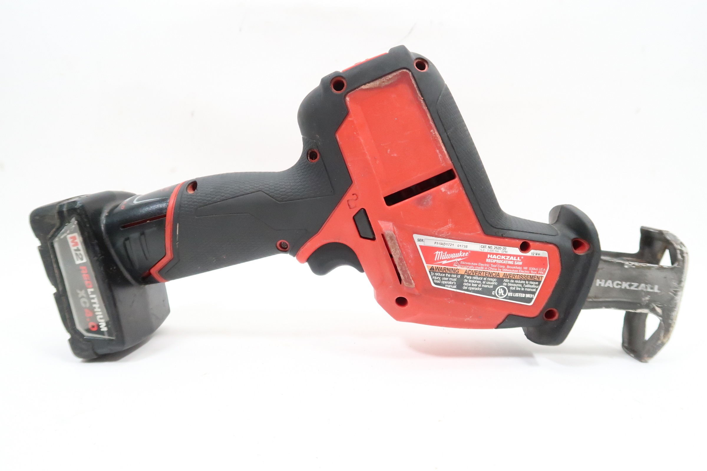 Milwaukee 2520-20 12V Lithium-Ion Brushless Cordless HACKZALL ...