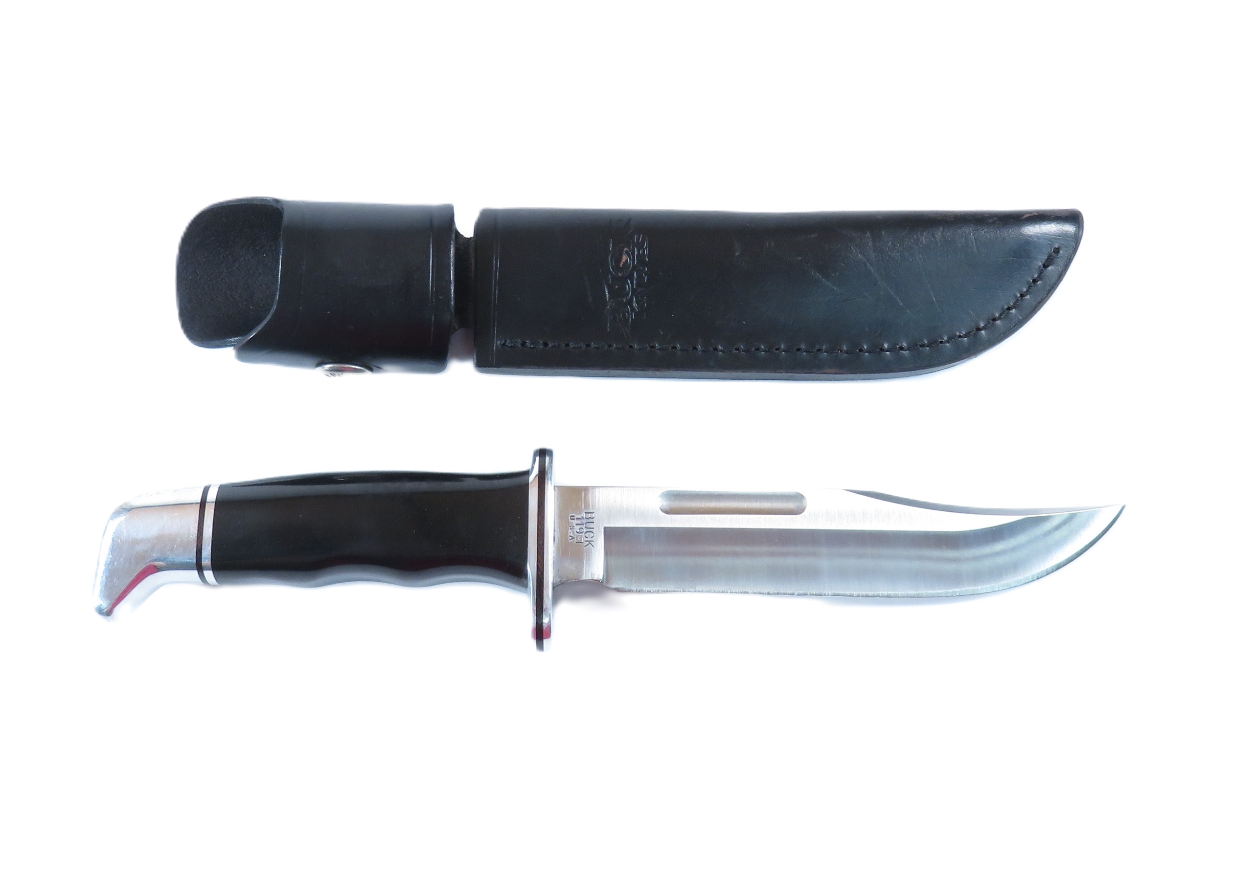 Buck Knives 119 Special Fixed Blade 420HC Steel 6" Blade Length Hunting ...