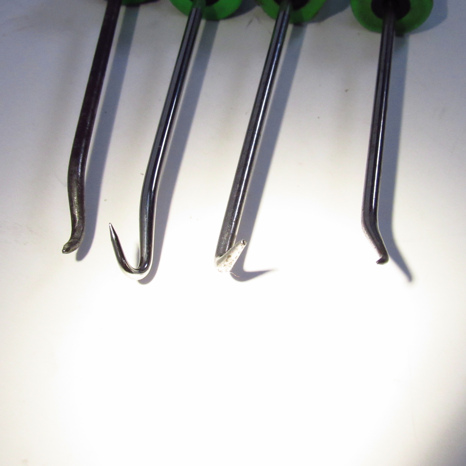 Snap-on Tools USA SGASA204CG 4-Piece Mini Pick Set - Green