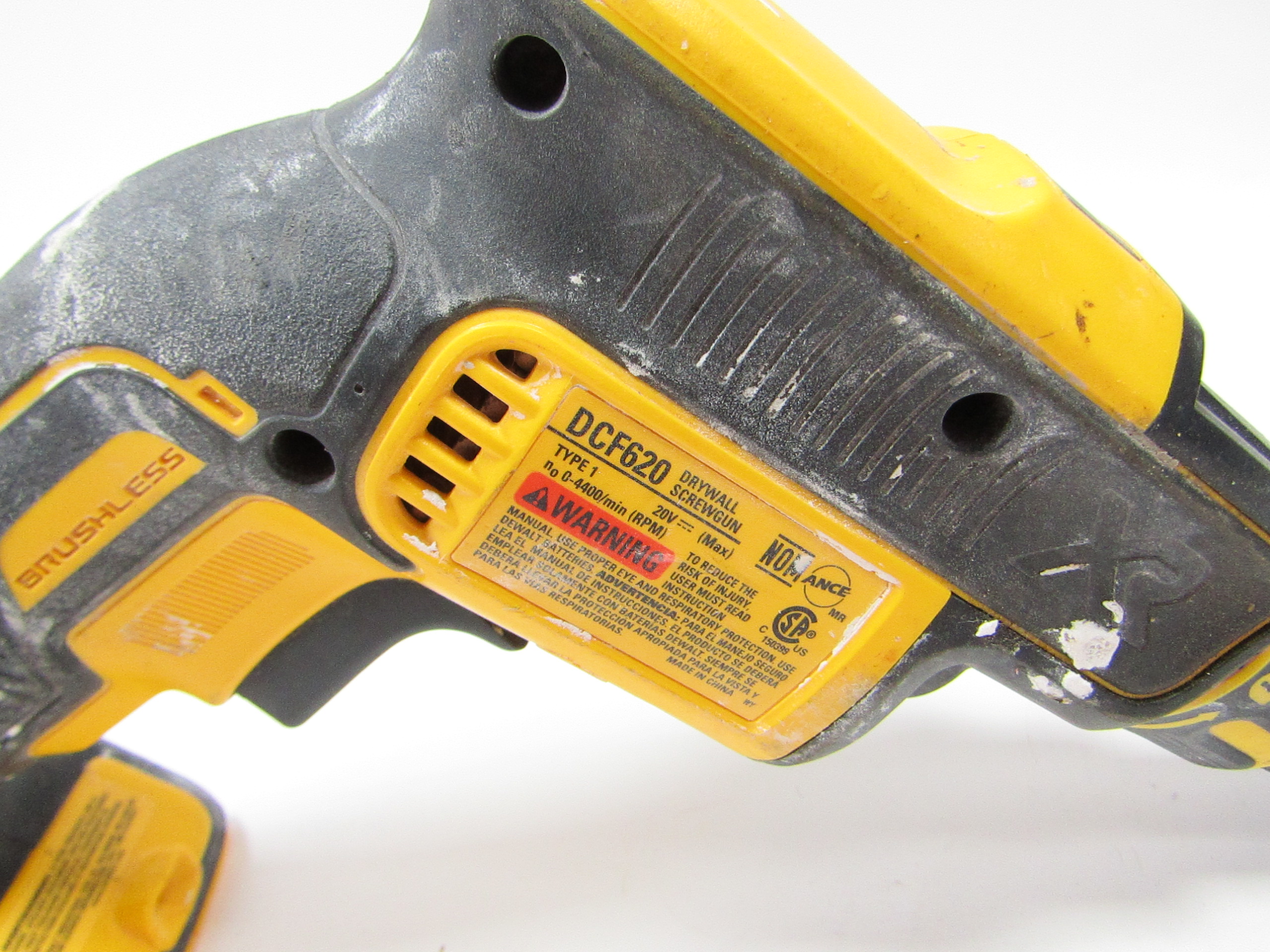 DeWALT DCF620 20V MAX XR Cordless Brushless 1/4" Drywall Screw Gun 6948