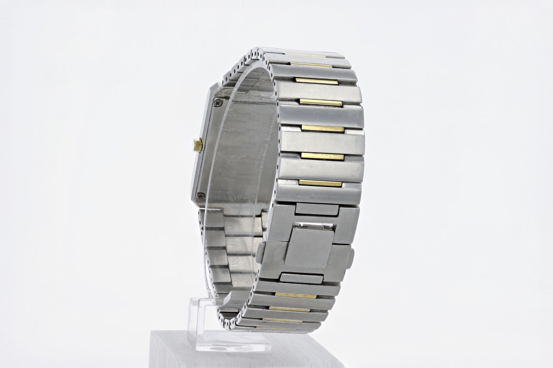Citizen Stiletto Tank Black Dial Eco-Drive Stainless Steel Unisex ...