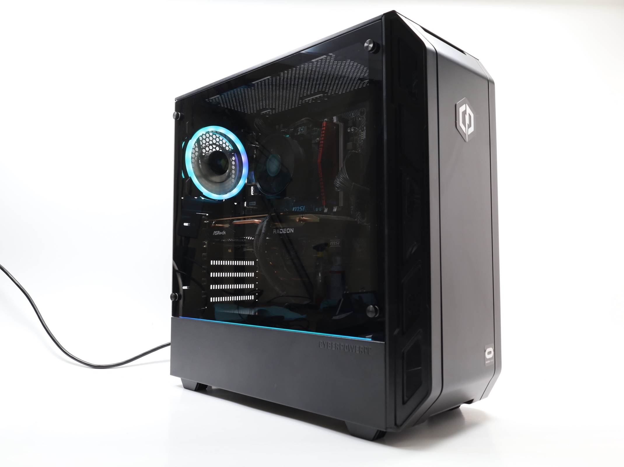 CyberPowerPC AMD Ryzen 5 2600 3.4GHz Radeon RX 6600 XT 8GB RAM 240GB ...