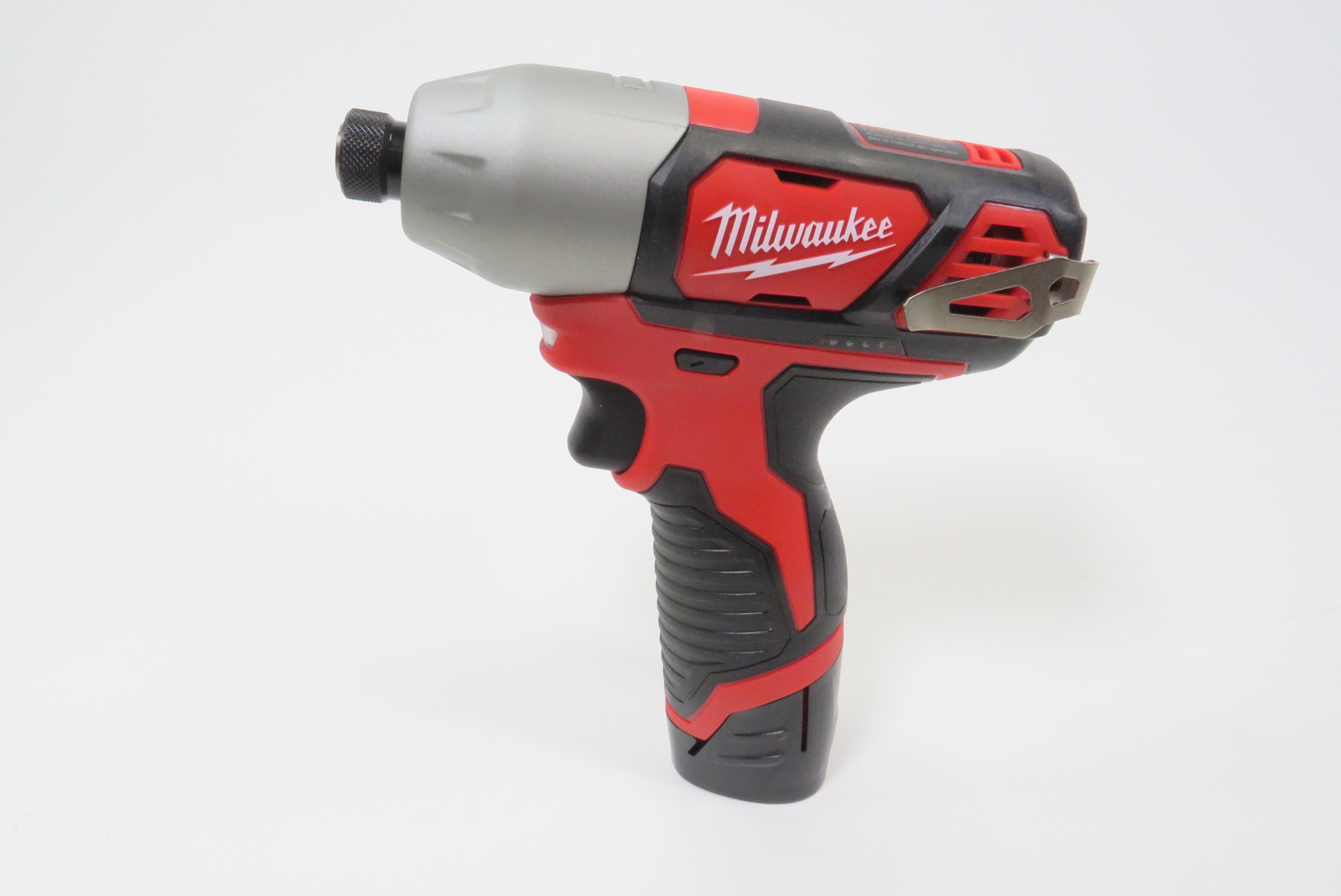 Milwaukee 2494-22 M12 12V Cordless 3/8" Drill / 1/4" Hex Impact Driver Kit