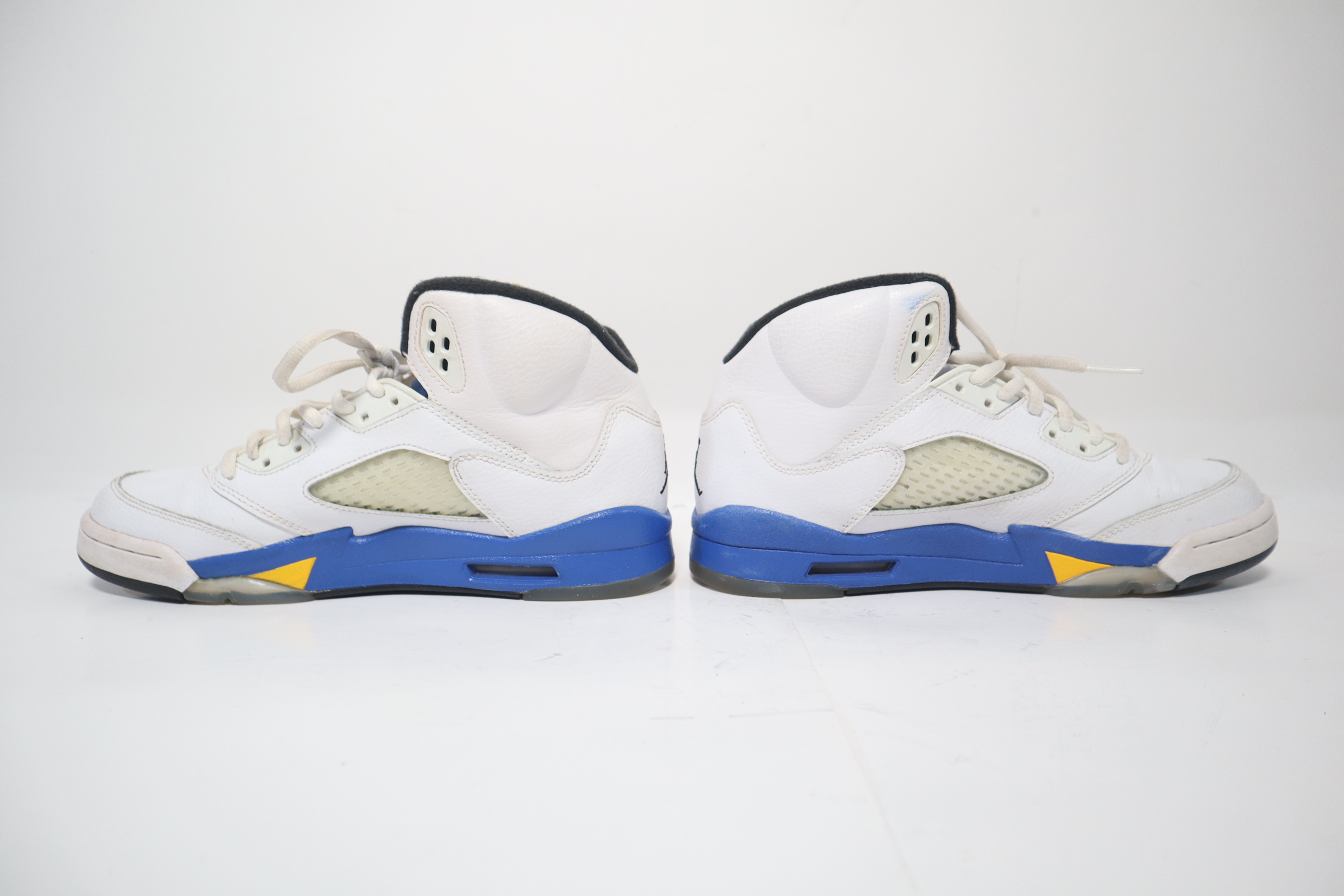 Nike Jordan 5 Retro Laney 440888-189 (2013) (GS) White/MZ-Black Boys ...