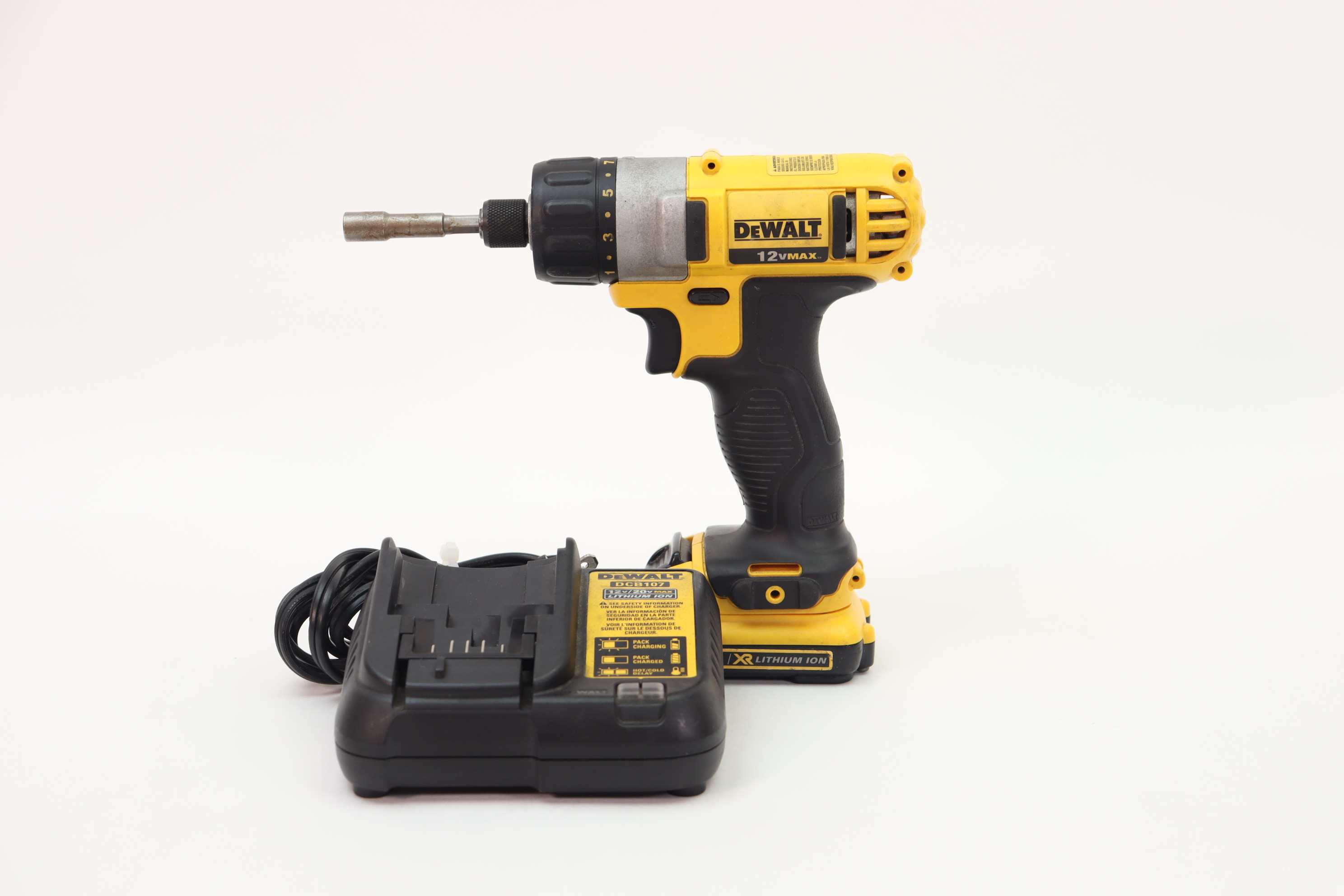 DeWalt DCF610 12V MAX Cordless Screwdriver 1/4-Inch Hex Chuck