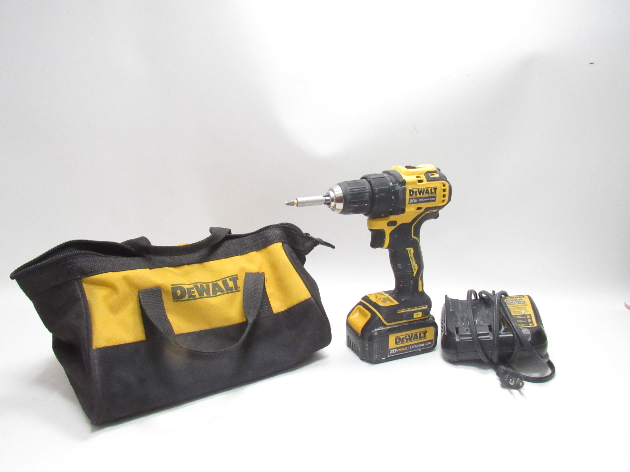 DEWALT DCD708 ATOMIC 20-Volt MAX Cordless Brushless Compact 1/2 in ...