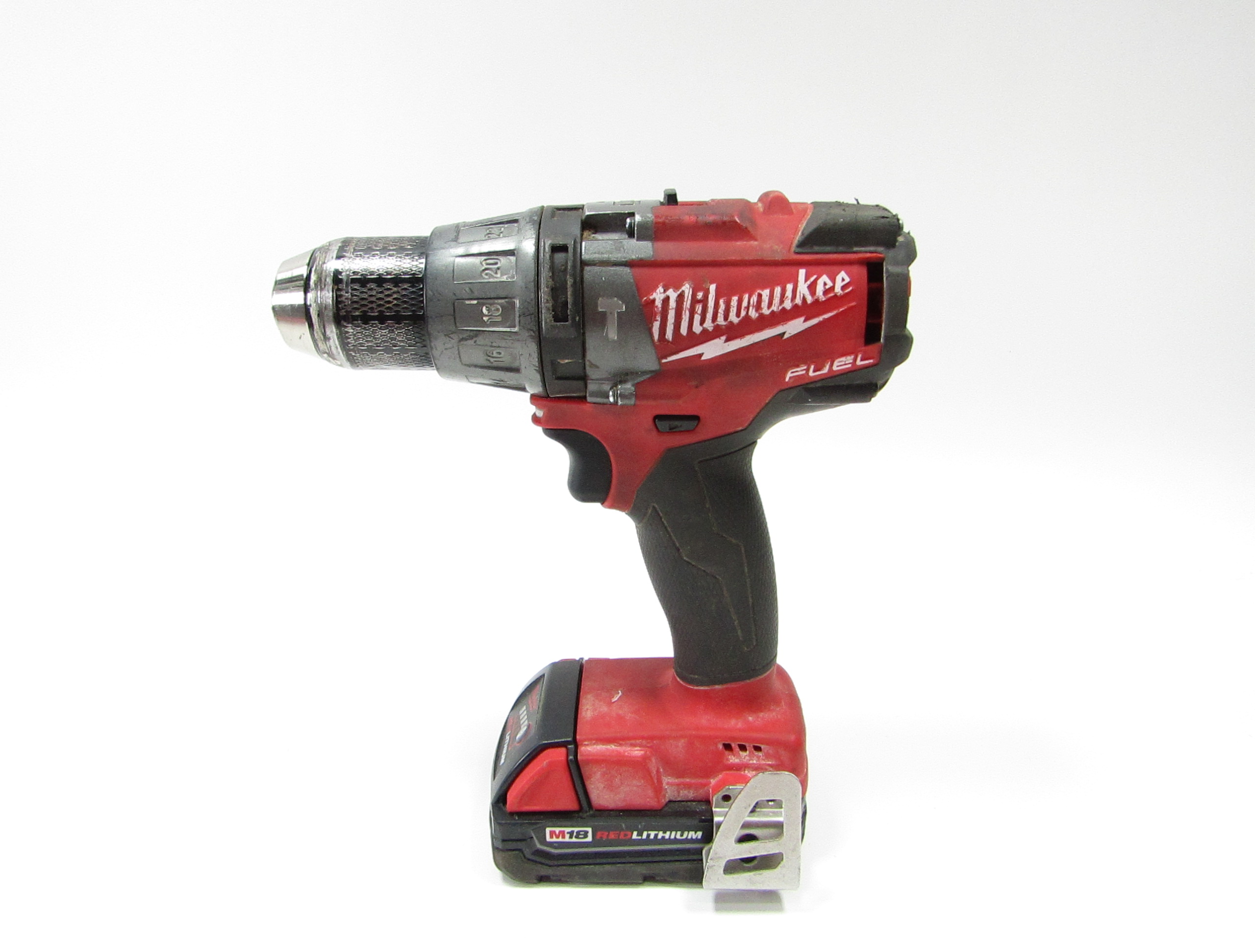 Milwaukee 2704-20 M18 FUEL Lithium-Ion 1/2" Drive Hammer Drill/Driver 7237